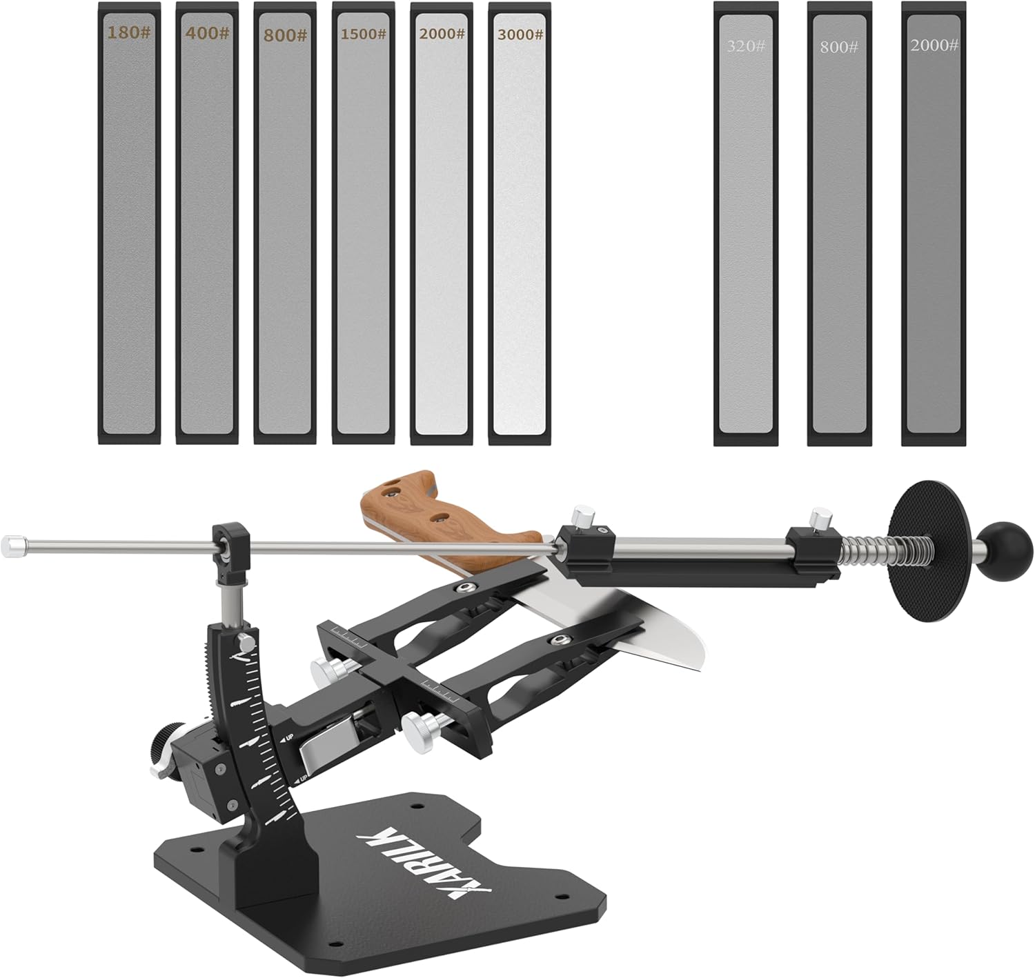 Amazon.com: XARILK GEN3 Guided Knife Sharpener System & 9 PCS Diamond ...