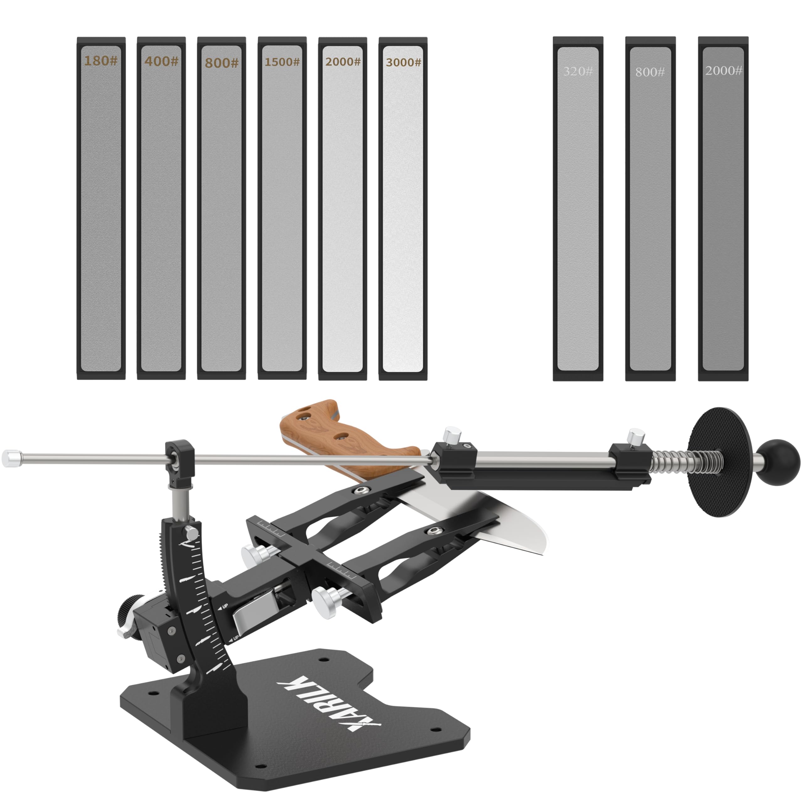 Amazon.com: XARILK GEN3 Guided Knife Sharpener System & 9 PCS Diamond ...