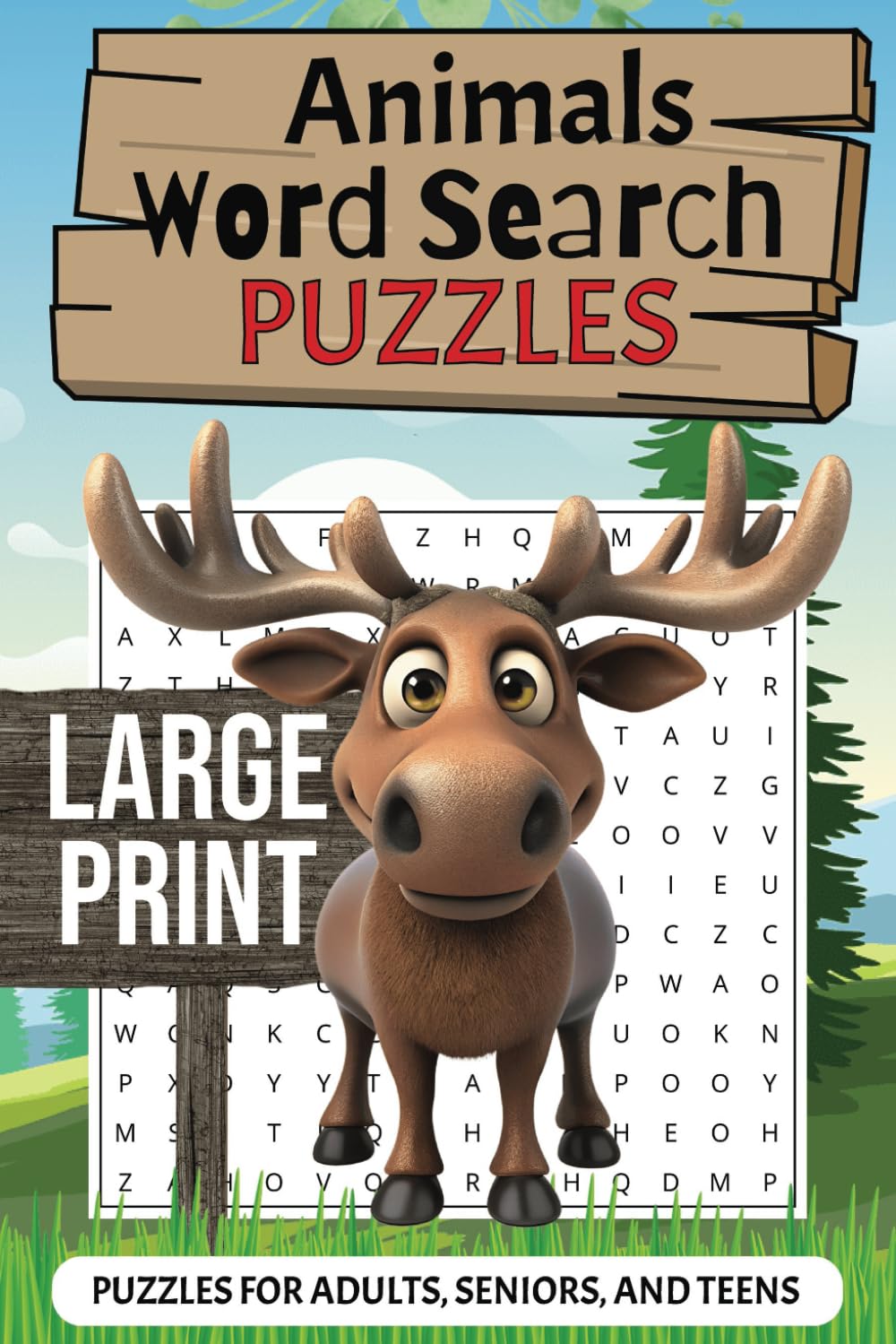 Wildlife Word Search Puzzle Book: A Fun Journey Through the Animal ...