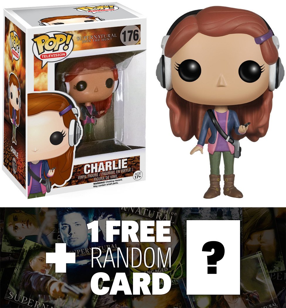 Charlie: Funko POP! x Supernatural Vinyl Figure + 1 FREE Official ...