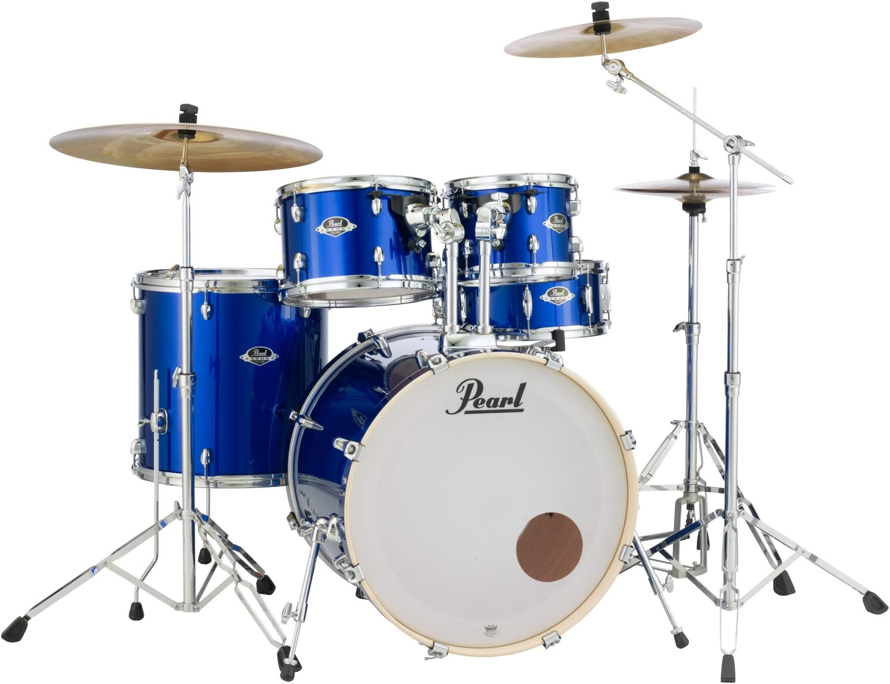 Amazon.com: Pearl Export EXX 5-Piece Drum Set with Hardware - Fusion ...