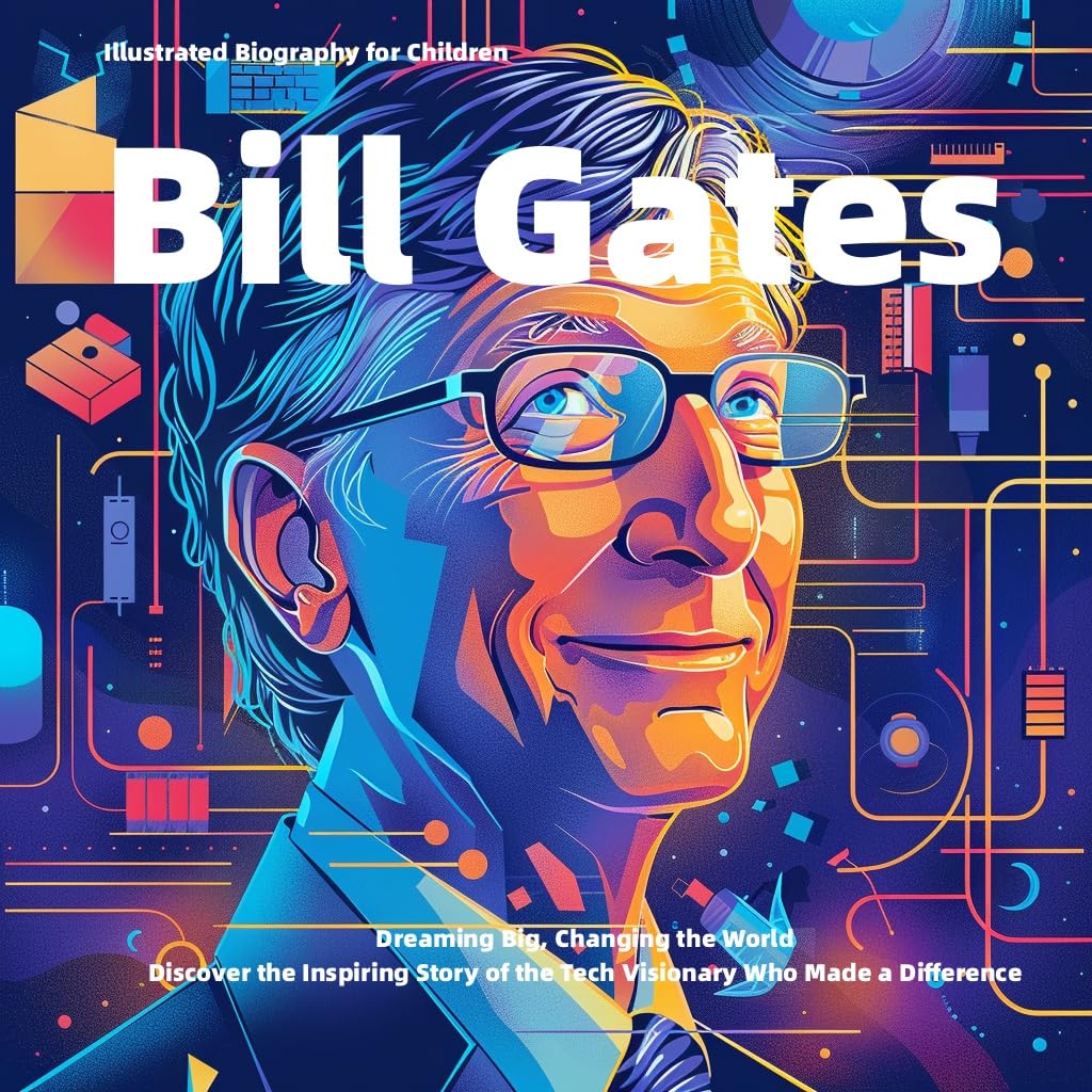 Amazon.com: Illustrated Biography for Children: Bill Gates:Dreaming Big ...