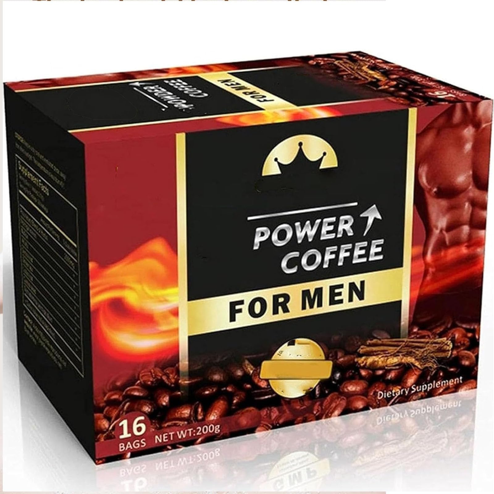 Amazon.com : Power Coffee for Men-African Coffee Powder for Man, The ...