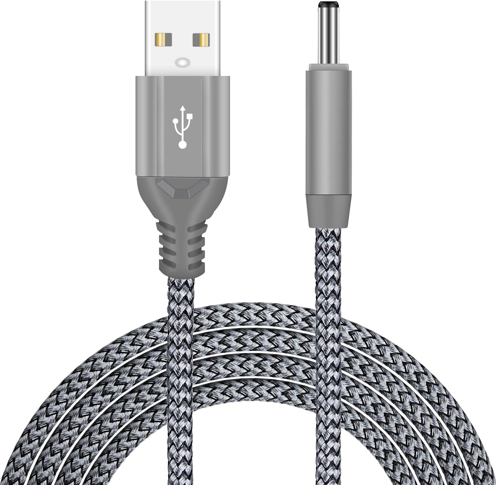 kenable Triple Head USB Power Cable DC 2.5mm 3mm & 3.5mm DC Jack 1.5m ...