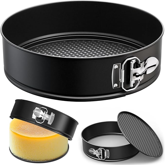 Amazon.com: ZeroPone 10 Inch Springform Pan with Removable Bottom, Non ...