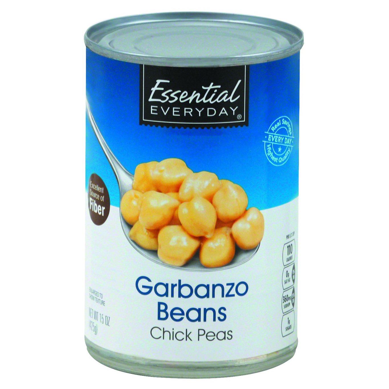 Amazon.com : Essential Everyday, Garbanzo Beans, 15 Ounce : Grocery ...