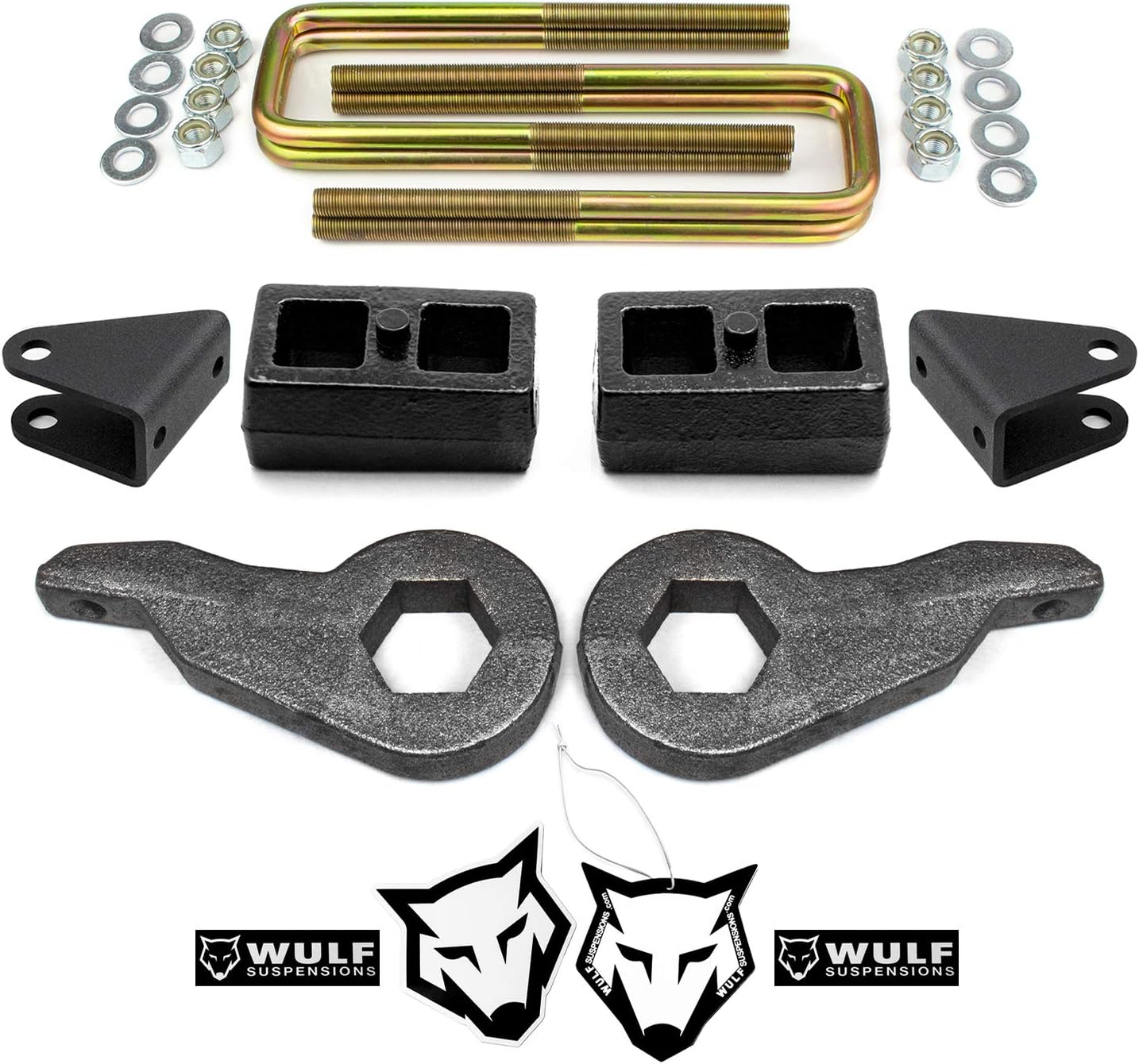 Amazon.com: WULF Extended Shocks Kit for 1-3" Lift Kits compatible with ...