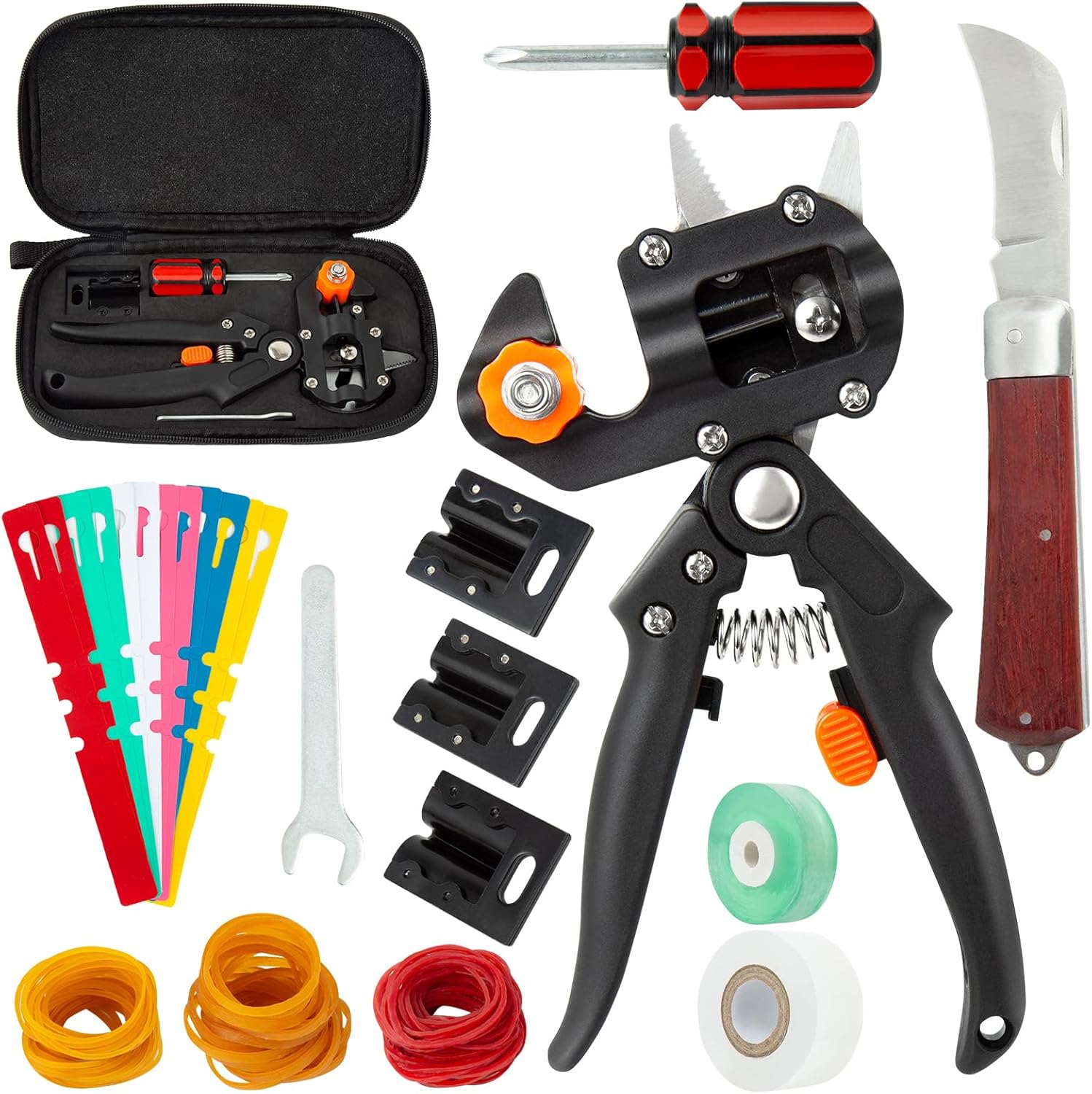 Amazon.com : Nizodo 2024 New 13 Pcs of Garden Grafting Tool Kits, 2 in ...