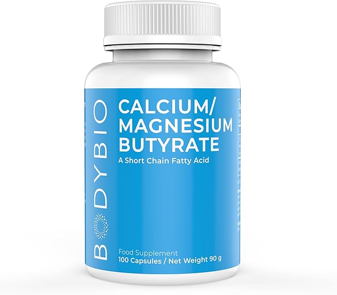 BodyBio Butyrate - Postbiotic for Gut Health, Digestive Support, Bloat ...