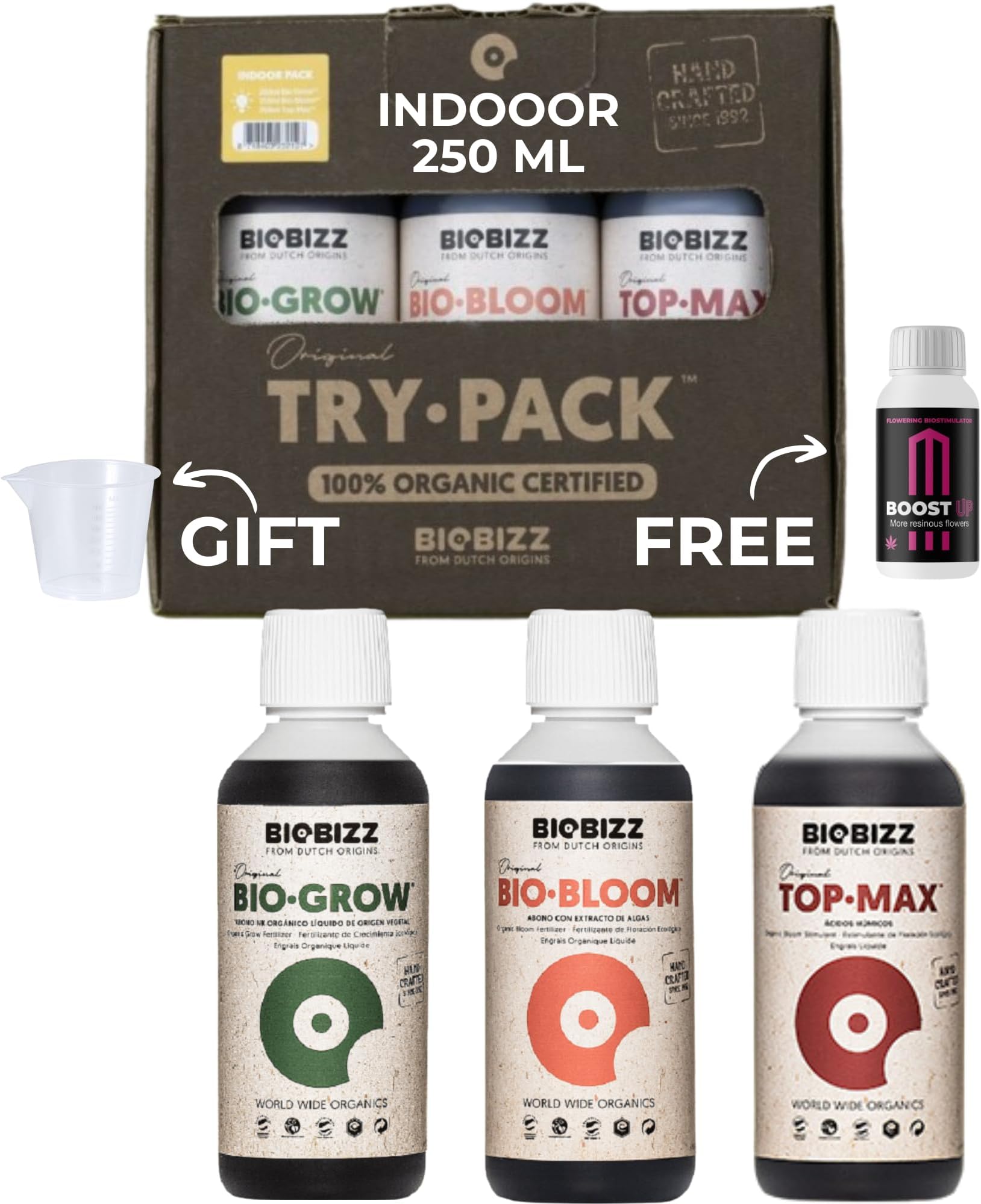 BioBizz 1L Bio-Grow Liquid : Amazon.fr: Jardin