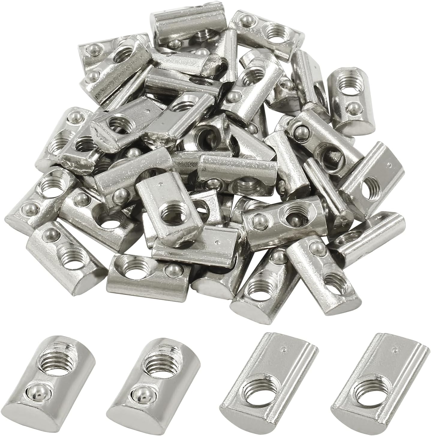 Amazon.com: Zorveiio 100Pcs 2020 Series Half Round Roll in Spring M5 T ...