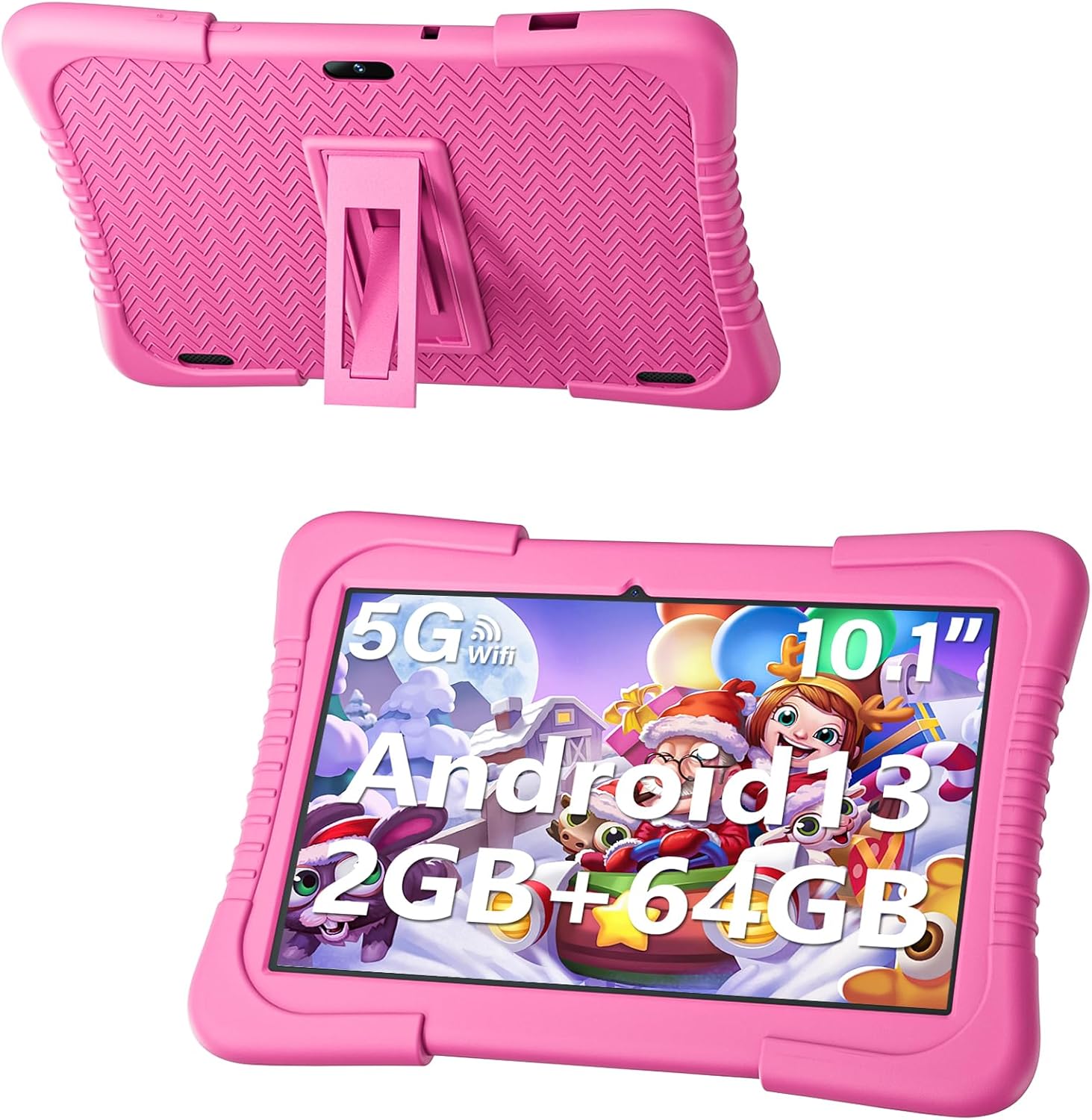 SGIN kids Tablet Android 13 Tablets 10 Inches with Proof Case, 2GB RAM ...