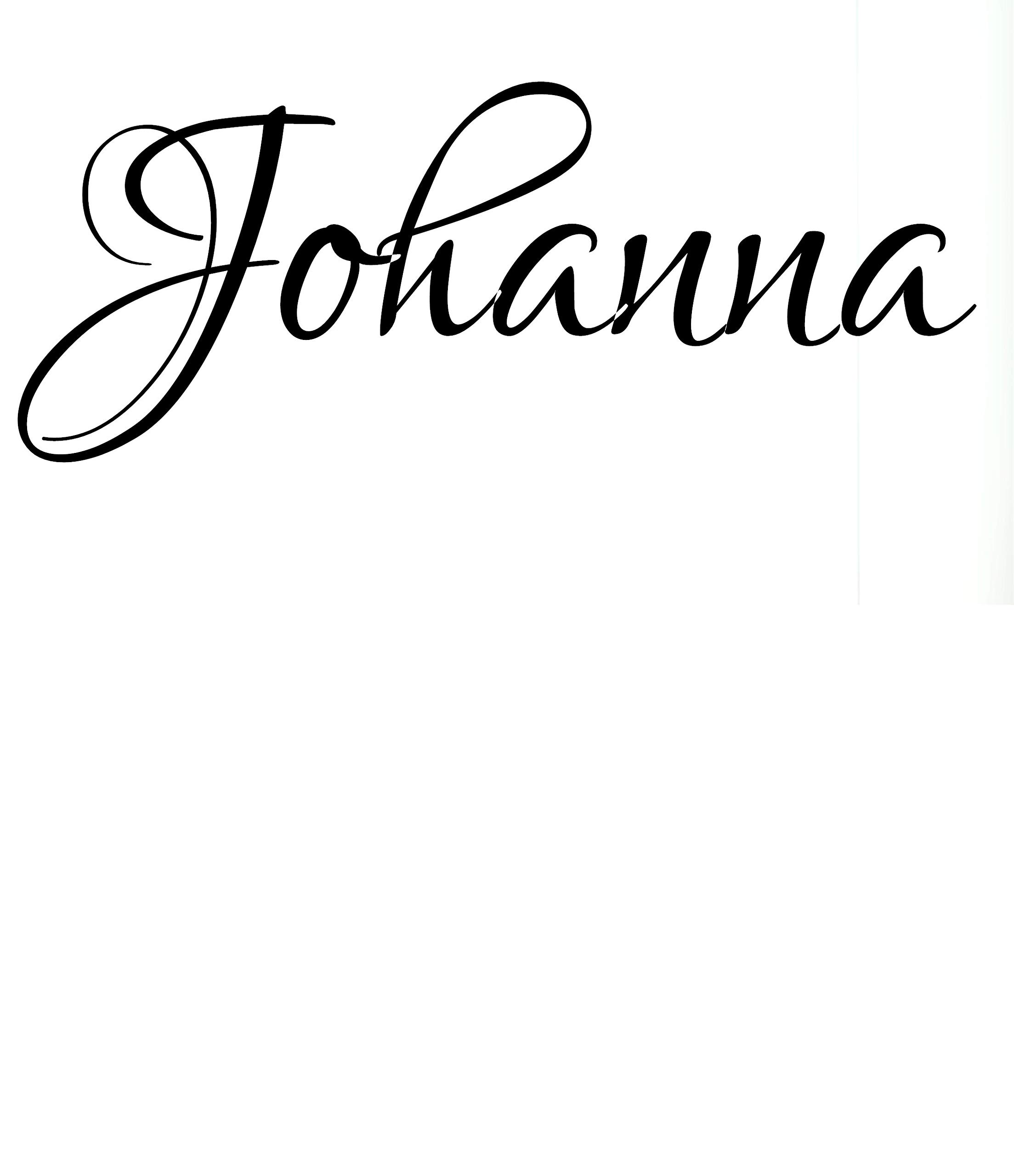 Nombre Johana