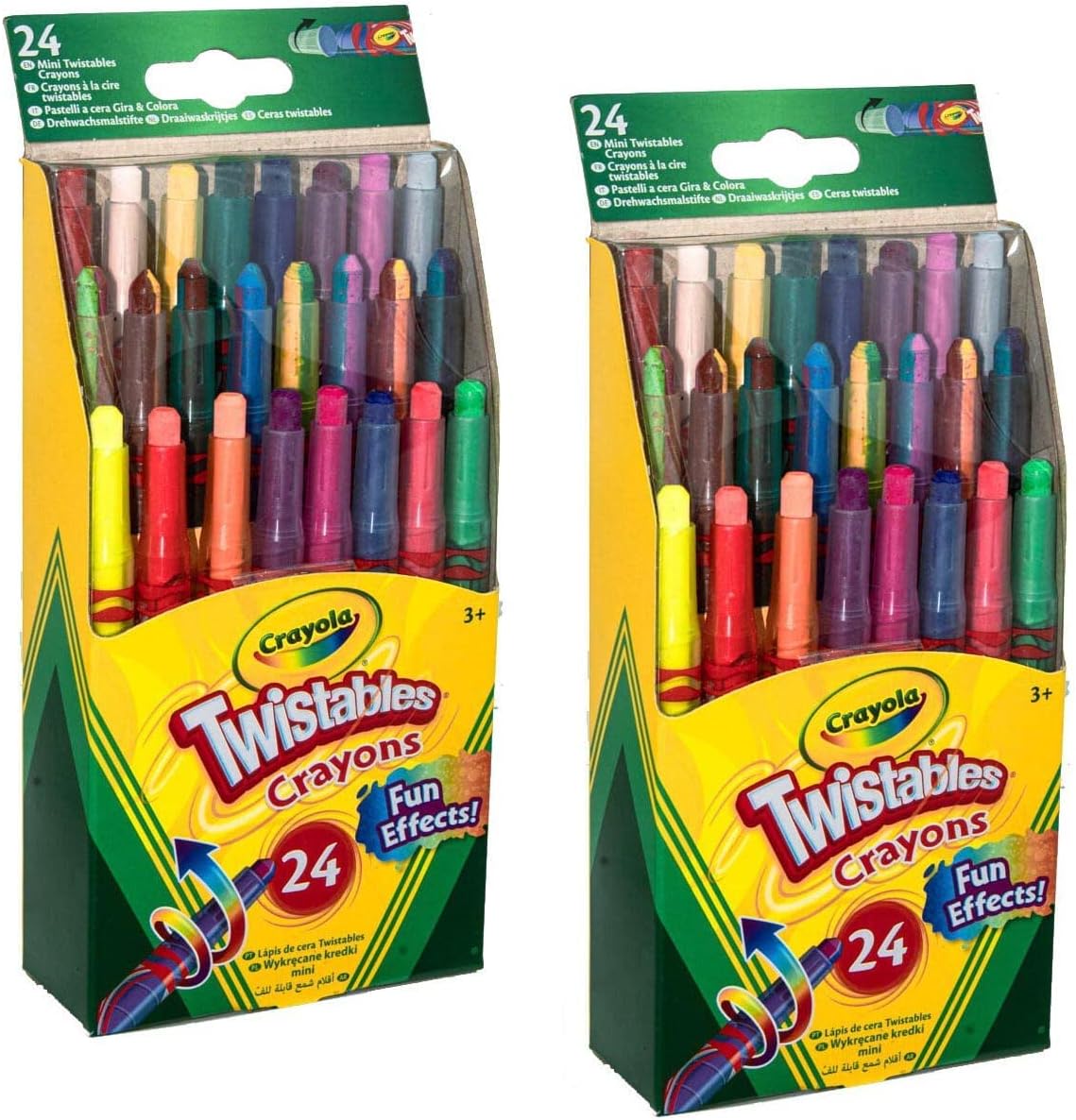 Amazon.com: Crayola Twistables Mini Crayons 24 ea : Toys & Games