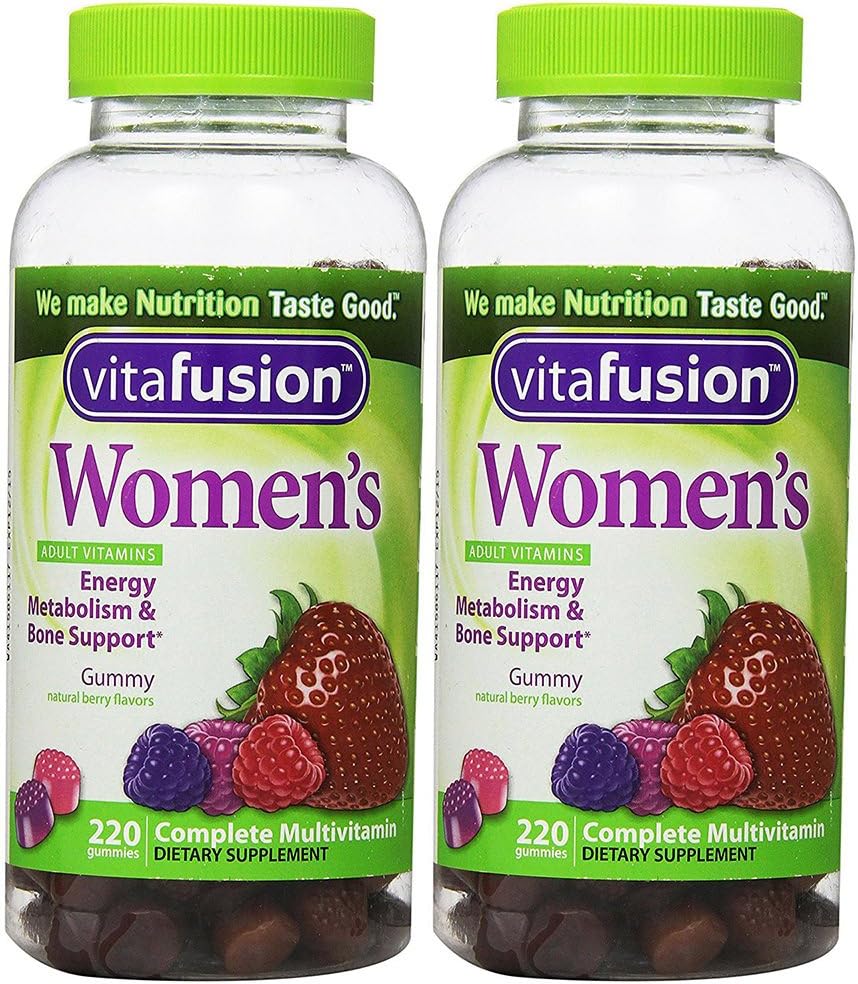 Amazon.com: Vitafusion MultiVites Gummies Vitamins for Adults Berry ...