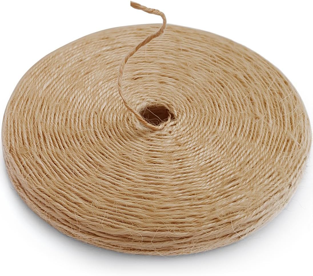 Amazon.com: PerkHomy Garden Twine Strong Natural Jute 400 Feet Long ...