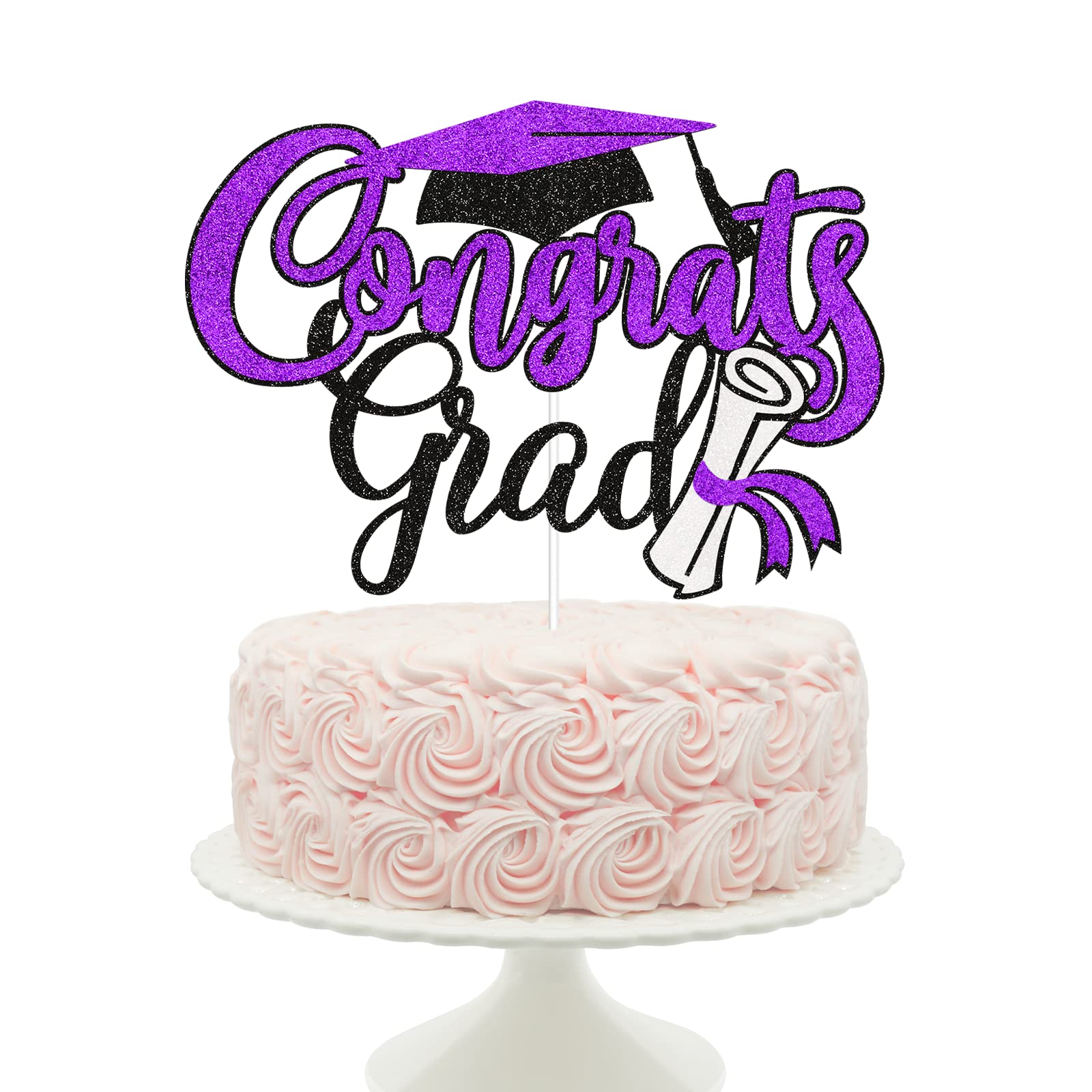 Congrats Grad Cake Topper Graduation Cake Topper 2022 Graduation Themed ...
