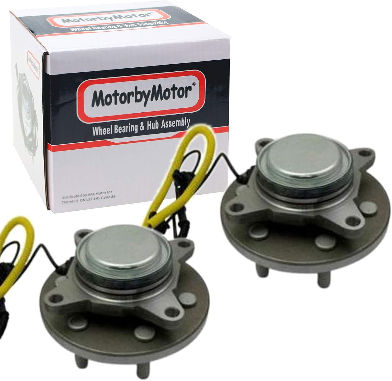 Amazon.com: MotorbyMotor 515176 Front Wheel Bearing and Hub Assembly ...