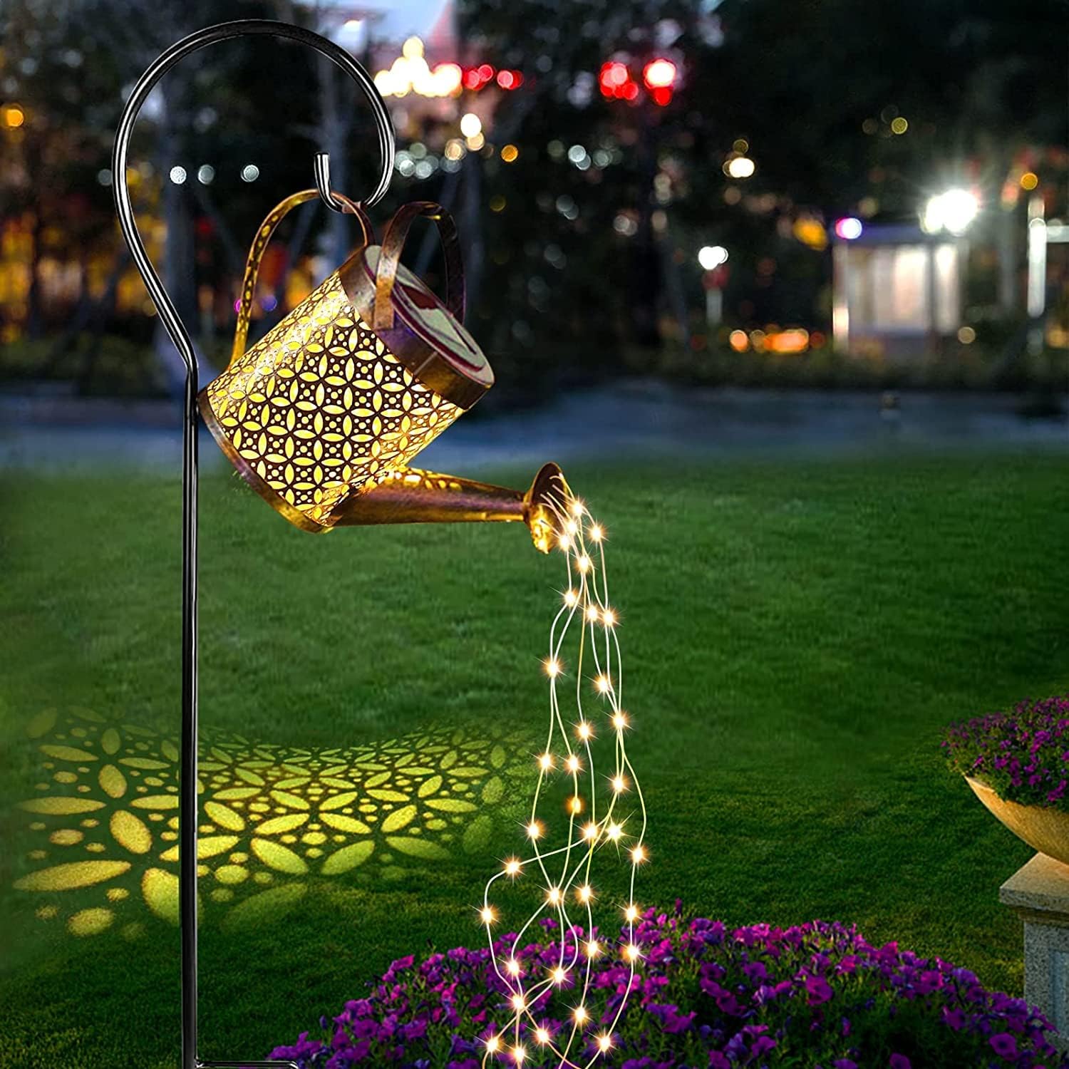 Solar Watering Can Light, Outdoor Solar Garden Lights Decor, Solar ...