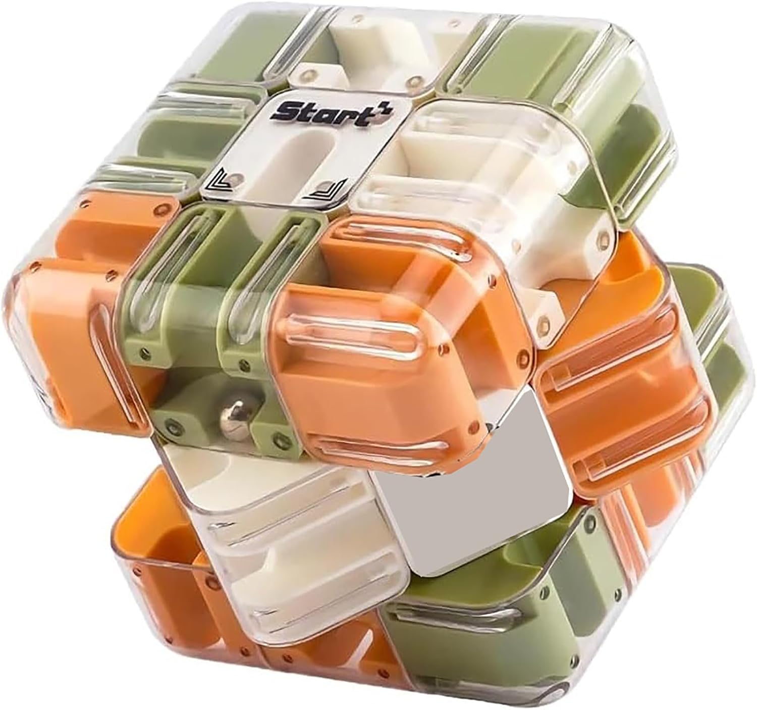 3D Maze Cube, Labyrinth Brain Teaser Toy, Spatial Awareness Brain ...