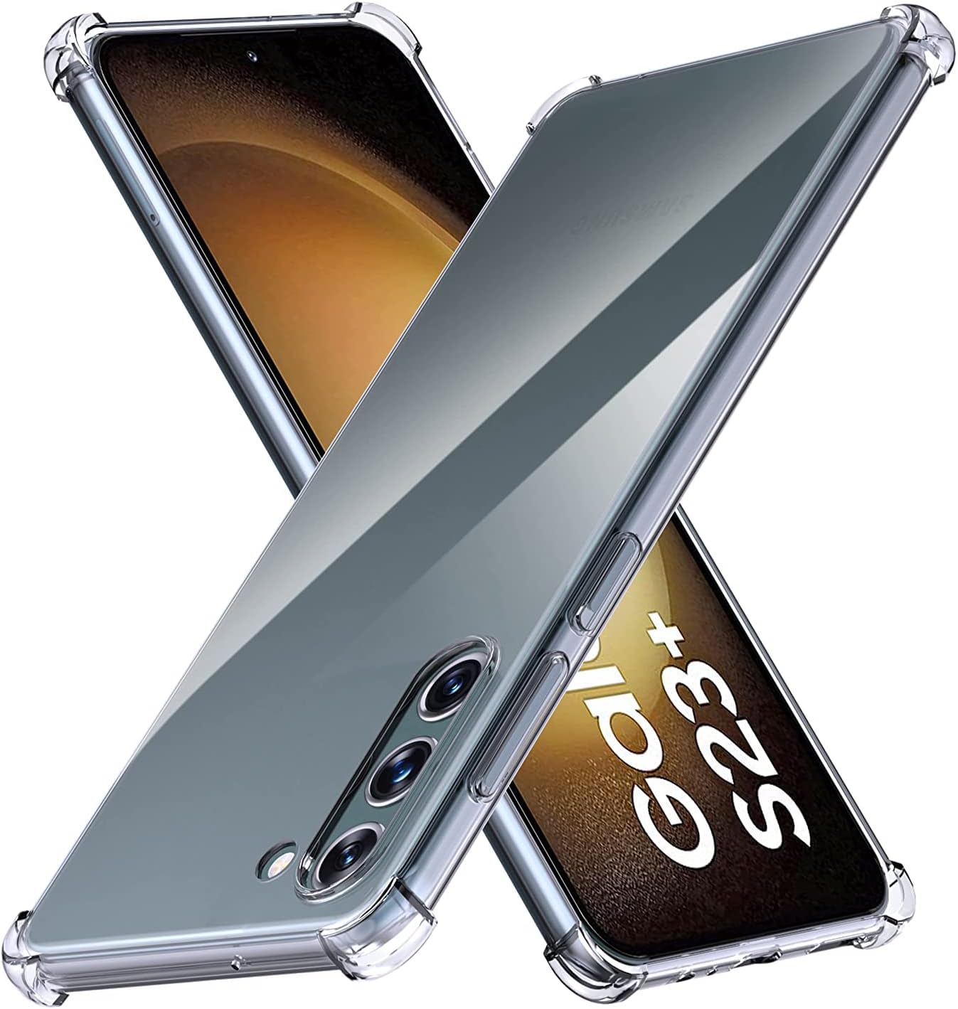 Capa Capinha Para Samsung Galaxy S23 Plus 5G 6.6 Case S23+ Transparente ...