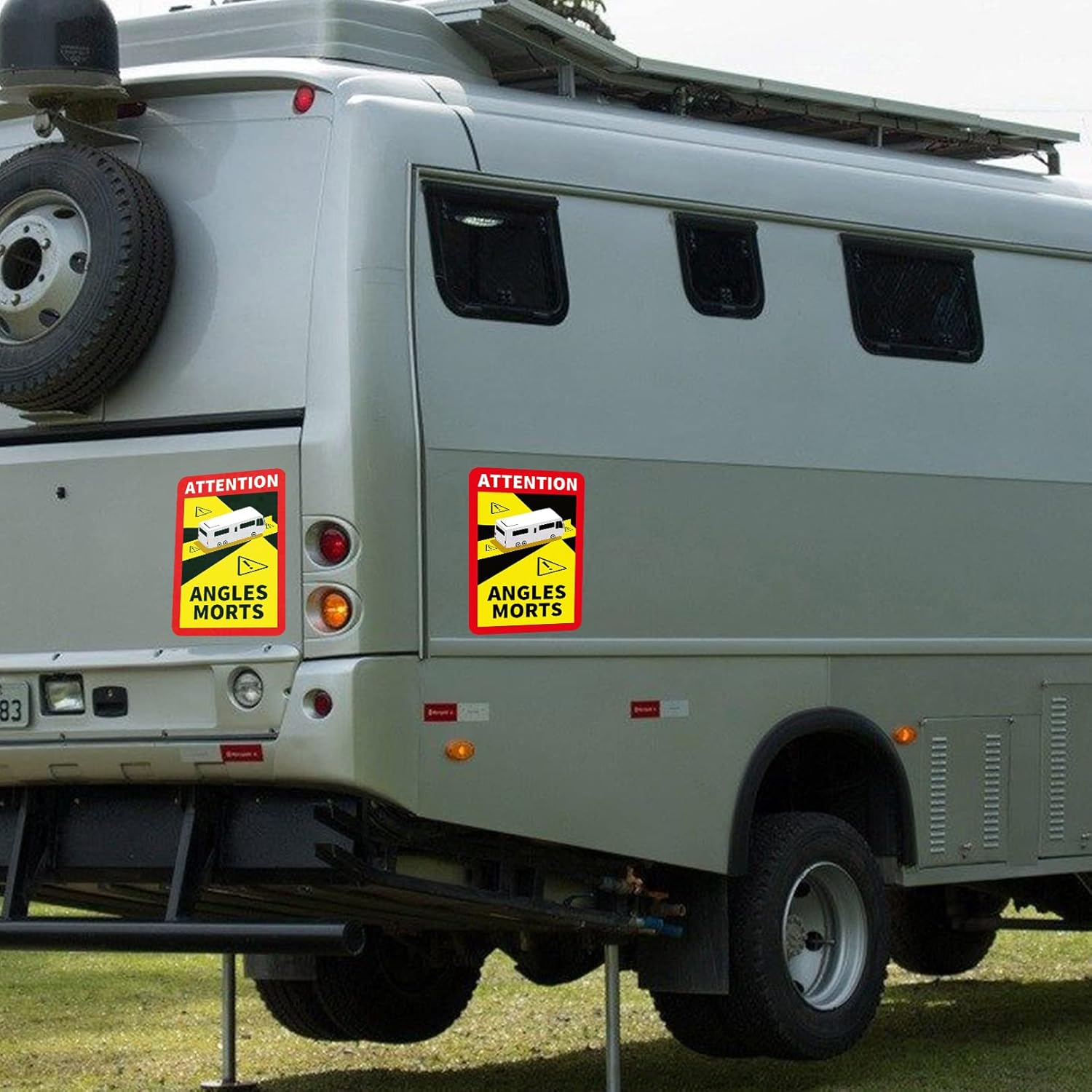 Buy 4 Pcs Angles Morts Sticker Motorhomes Angles Morts Sticker Blind ...