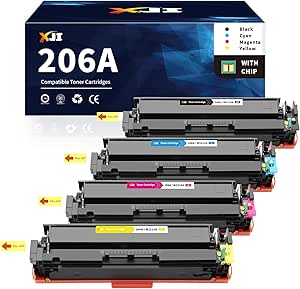 Amazon.com: XJI 206A(with Chip) Compatible Toner Cartridges Replacement ...