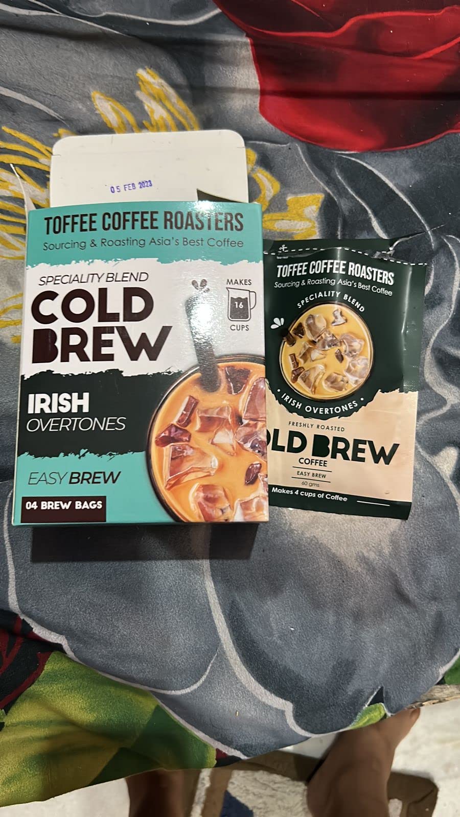 Toffee Coffee Roasters | Hazelnut Cold Brew Coffee Packs |Set of 3 ...