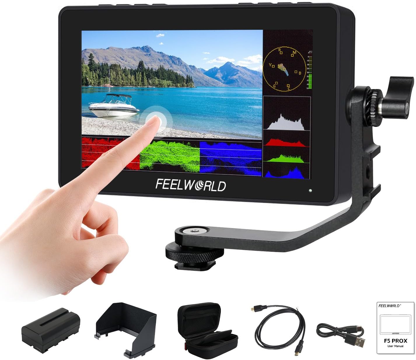 Amazon.com : Neewer F100 7-inch 1280x800 IPS Screen Camera Field ...