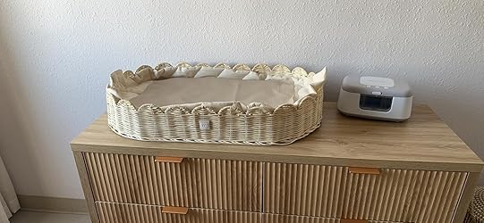 Amazon.com: BEBE BASK Premium Baby Changing Basket - Artisan-Crafted ...