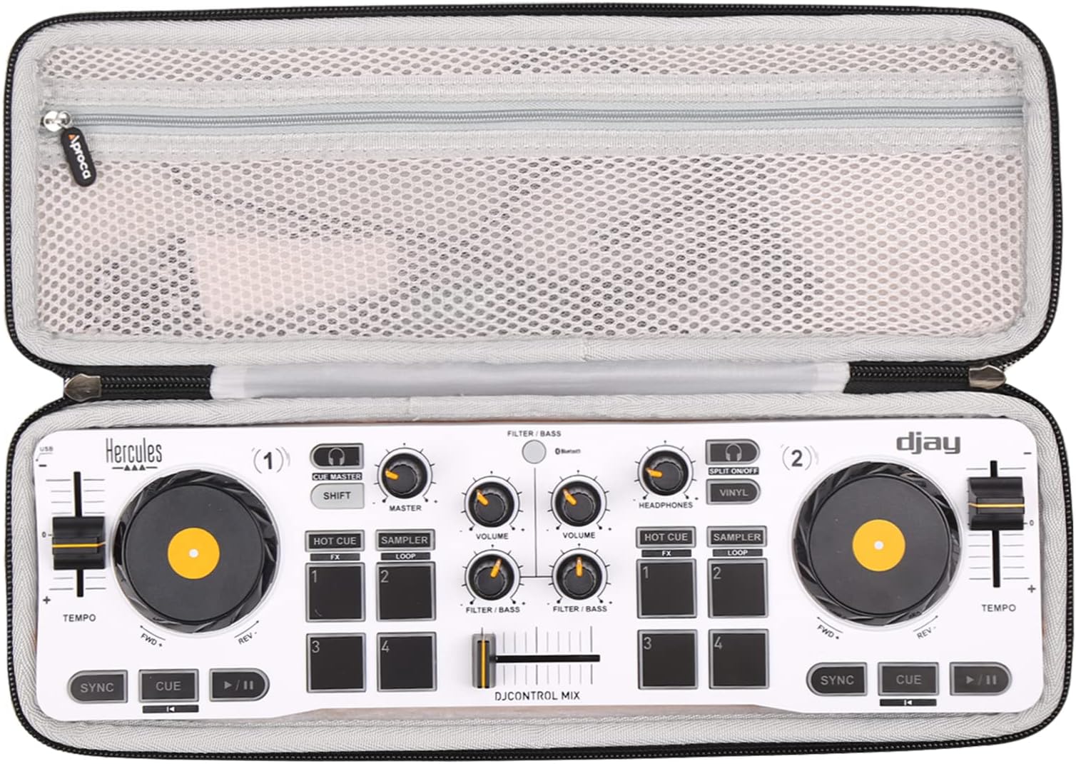 Amazon.com: Aproca Hard Storage Travel Case, for Hercules DJControl Mix ...