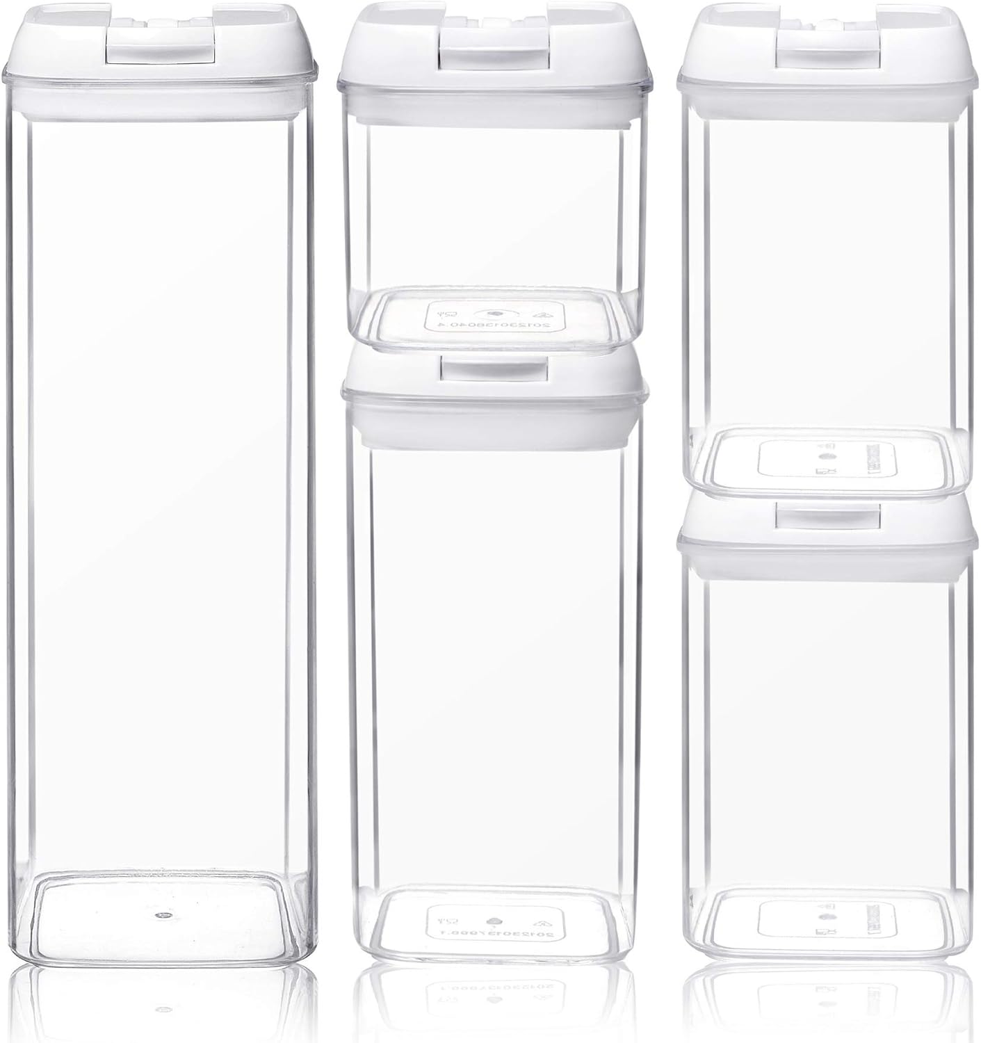 Amazon.com: Multigrain Storage Container - 5-piece food storage ...