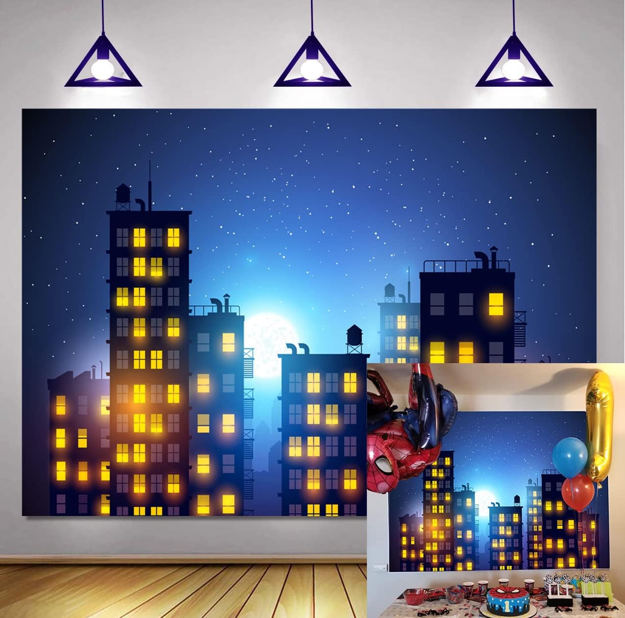 Amazon.com : NYC Time Square Buildings Photo Backdrops Taxi New York ...
