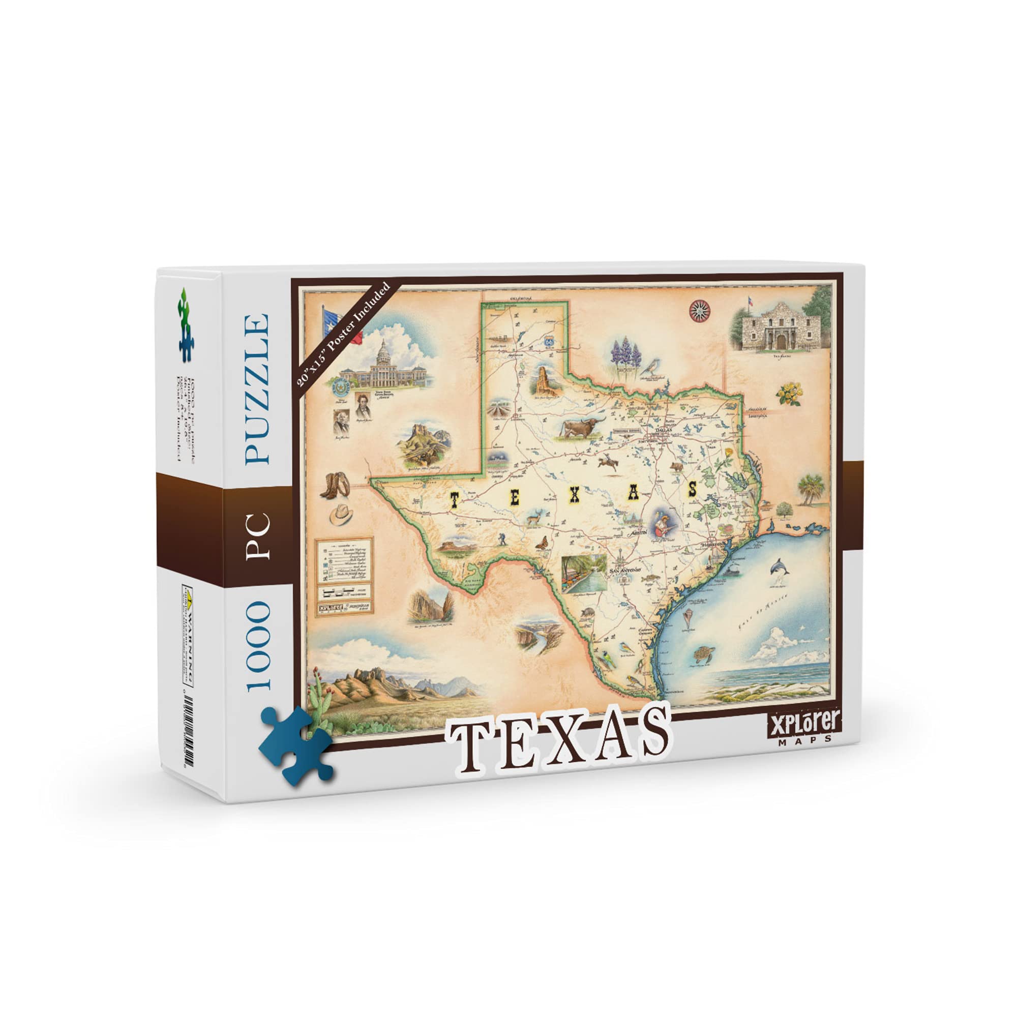 Texas Map Worksheet