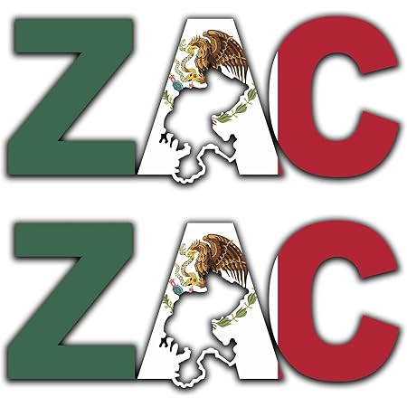 Amazon.com: Zac Zacatecas Mexico State - Sticker Graphic - Auto, Wall ...