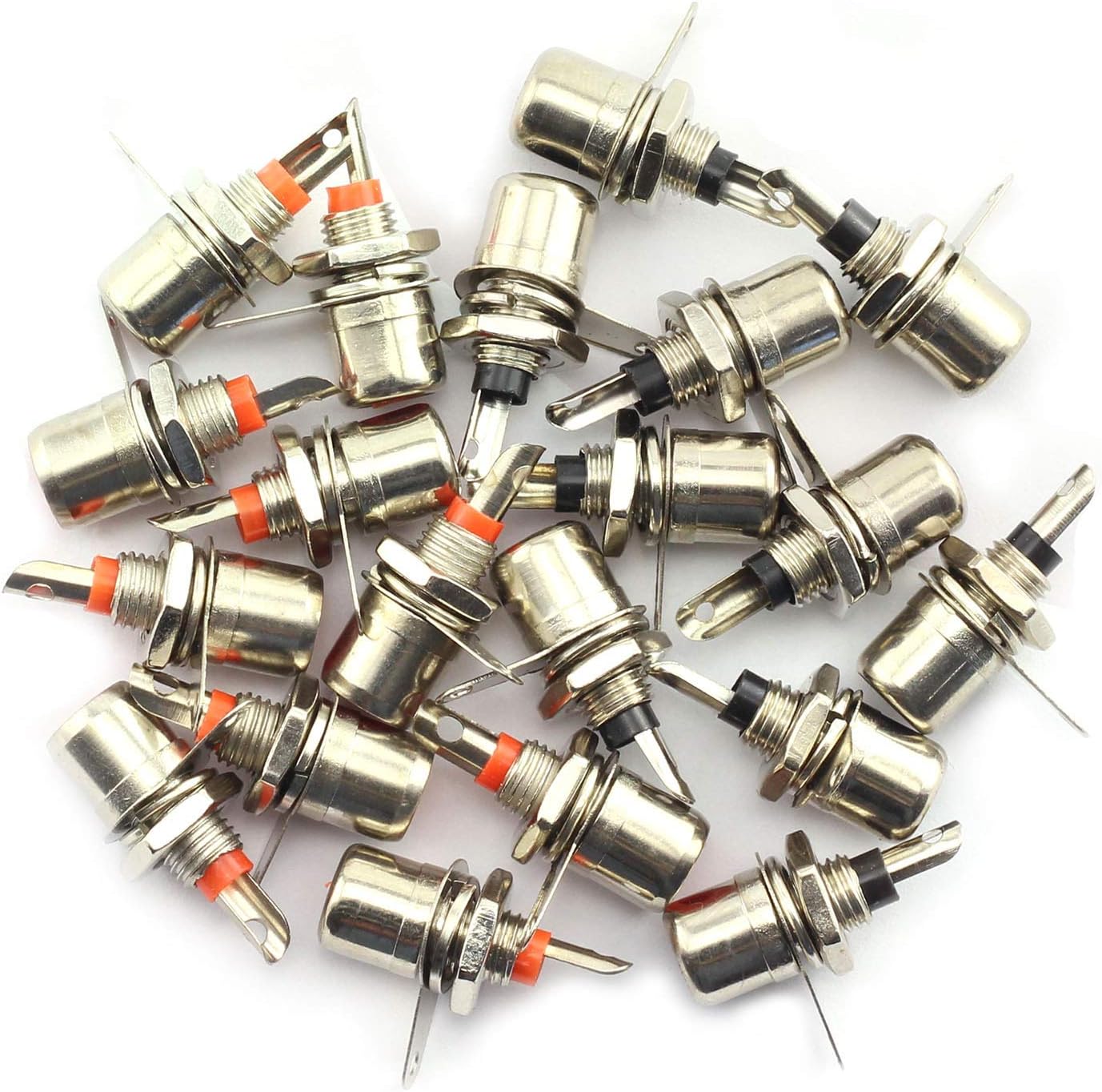 Amazon.com: uxcell RCA Female Panel Mount Chassis Socket Jack Connector ...