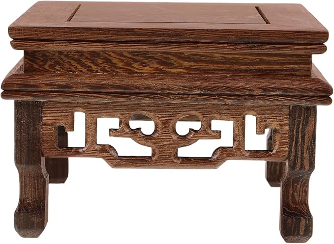 Amazon.com: HANABASS Wood Plant Stand, Square Potted Plant Riser Tray ...