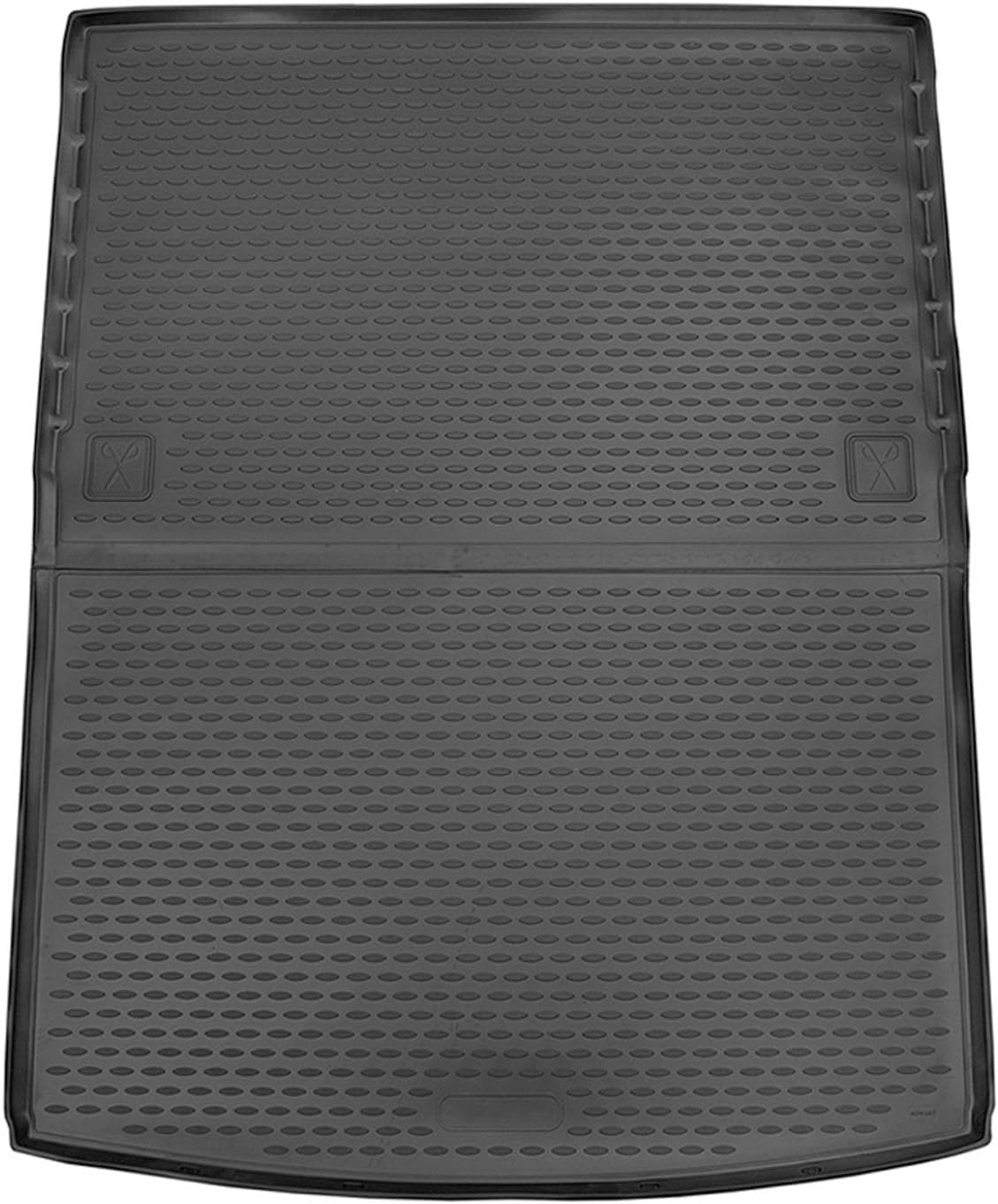 ELMASLINE 3D Gummi Kofferraumwanne für VW CADDY 5 V 2020-2024 (Passt ...