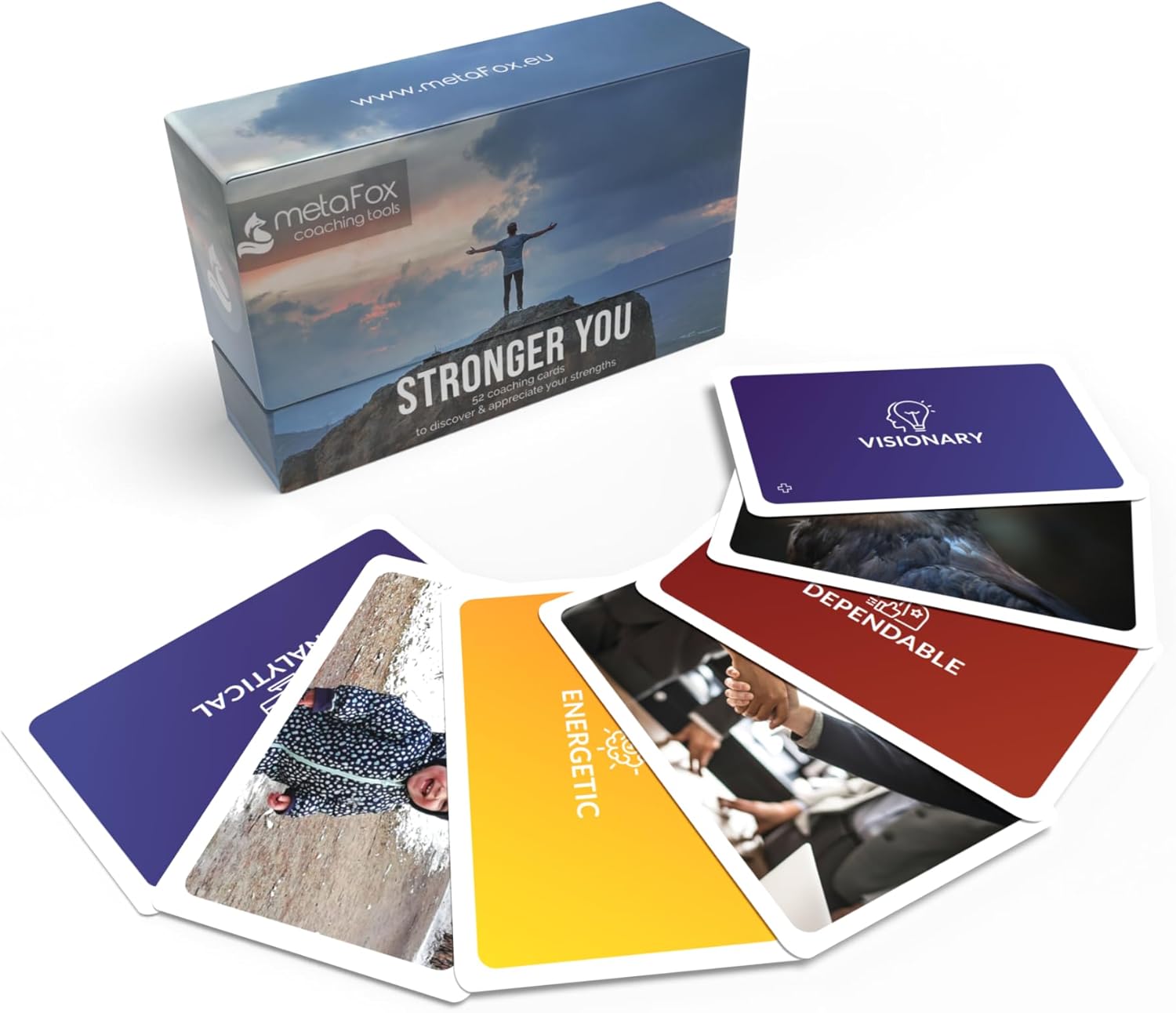 metaFox Stronger You | 52 Strengths Cards for Coaching, Therapy ...