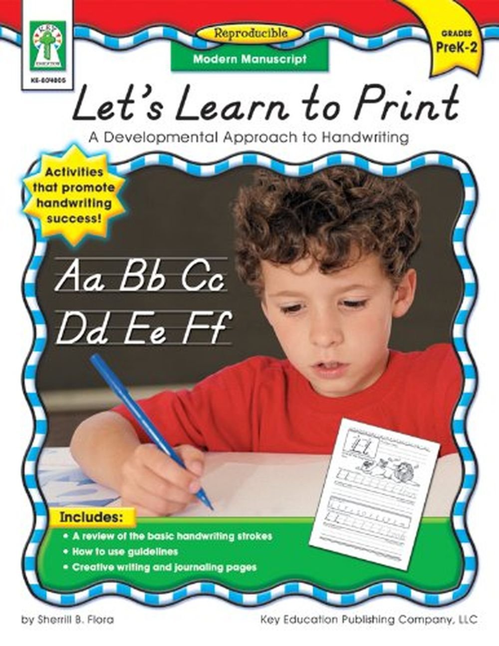 Let’s Learn to Print: Modern Manuscript, Grades PK - 2: Flora M.S ...