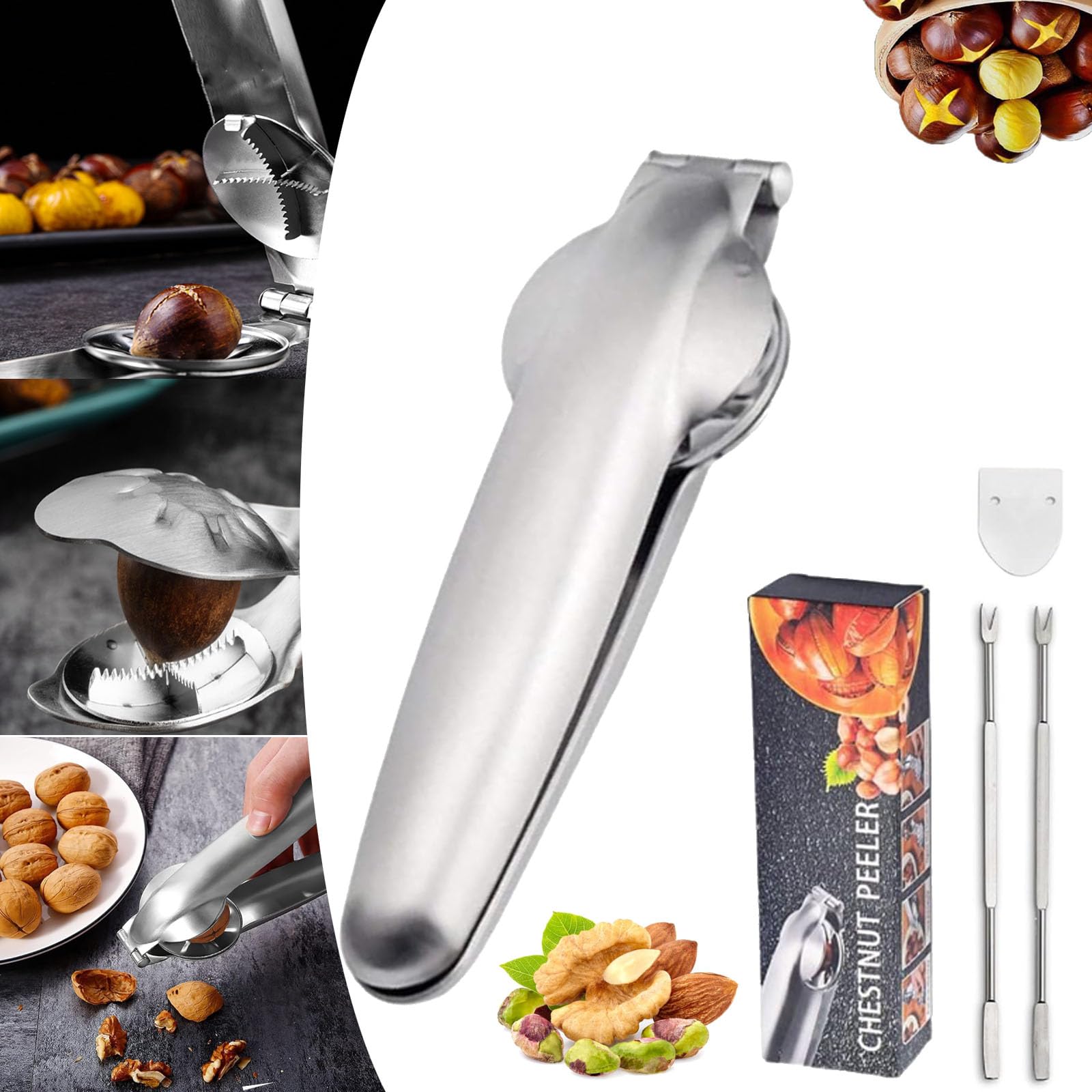 Amazon.com: 2025 New Chestnut Open Clip, Chestnut Cutter Tool, Chestnut ...