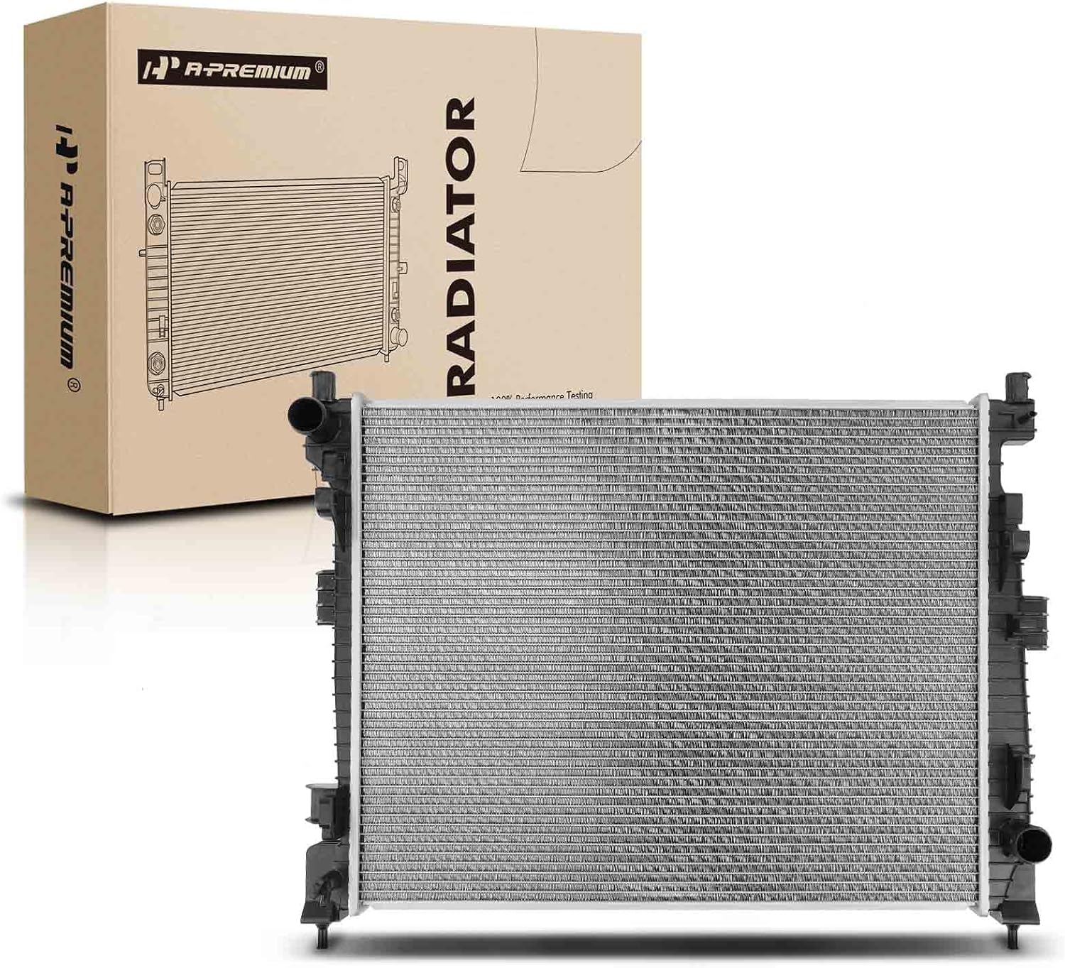 Amazon.com: A-Premium Engine Coolant Radiator Compatible with Jeep ...