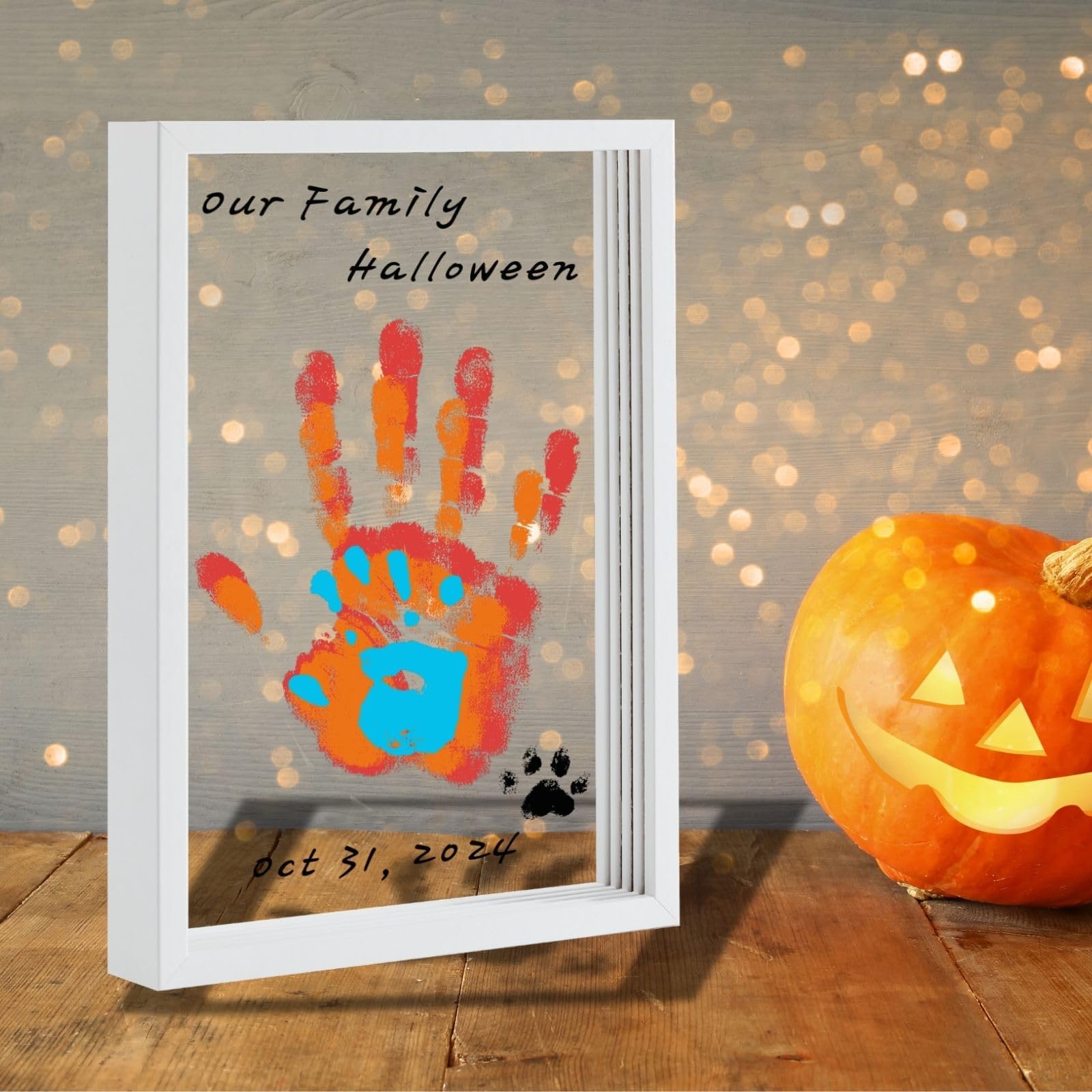 Amazon.com : Family Handprint Kit, Baby Hand Print Kit - New Parent ...