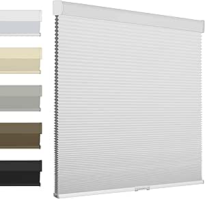 Amazon.com: BERISSA Blackout Cellular Shades Cordless Honeycomb Blinds for Windows Thermal ...