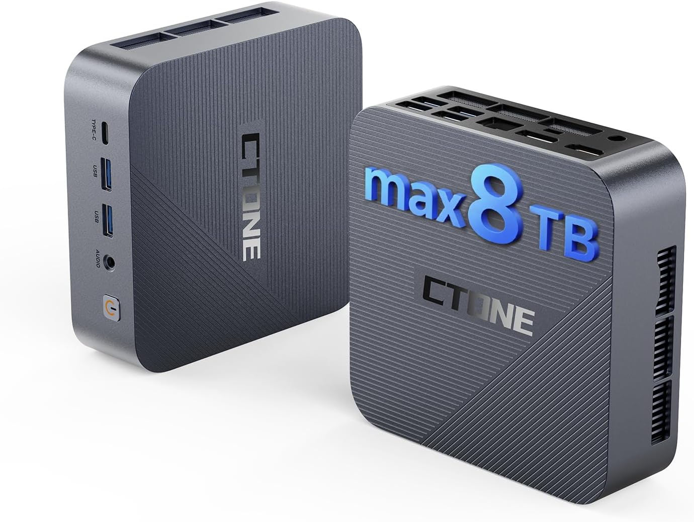 CTONE Mini PC Core i5-12450H, 24GB RAM, 1TB SSD, Mini Computer mit ...