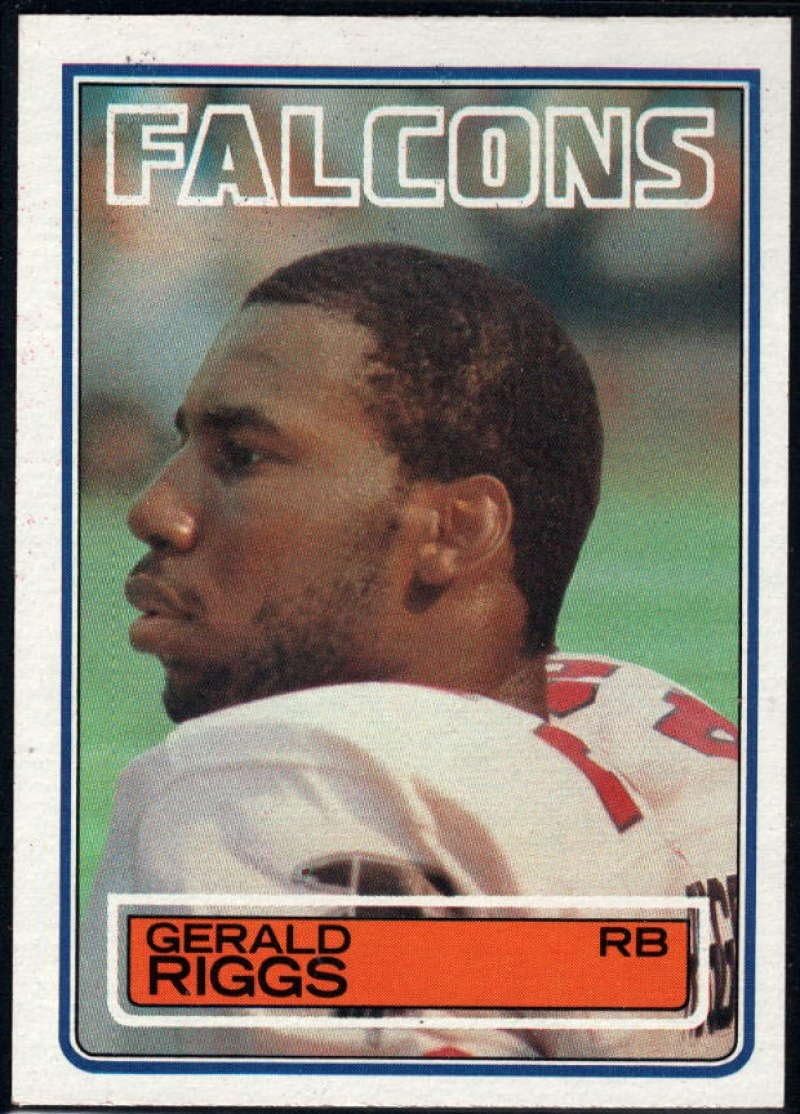 Amazon.com: Football NFL 1983 Topps #25 Gerald Riggs DP RC Falcons ...
