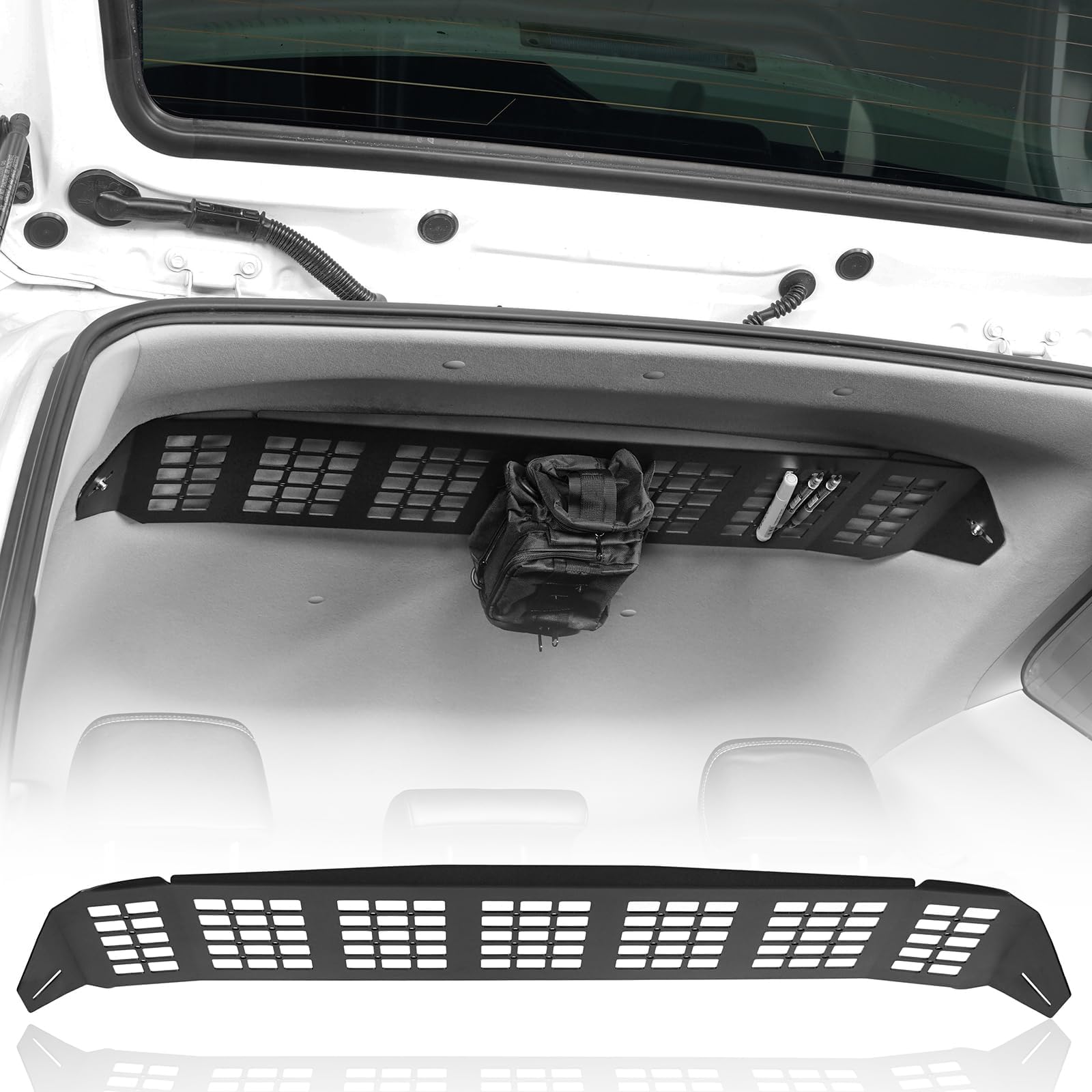 Amazon.com: Modular Storage Panel System Trunk Accessories Molle Panel ...