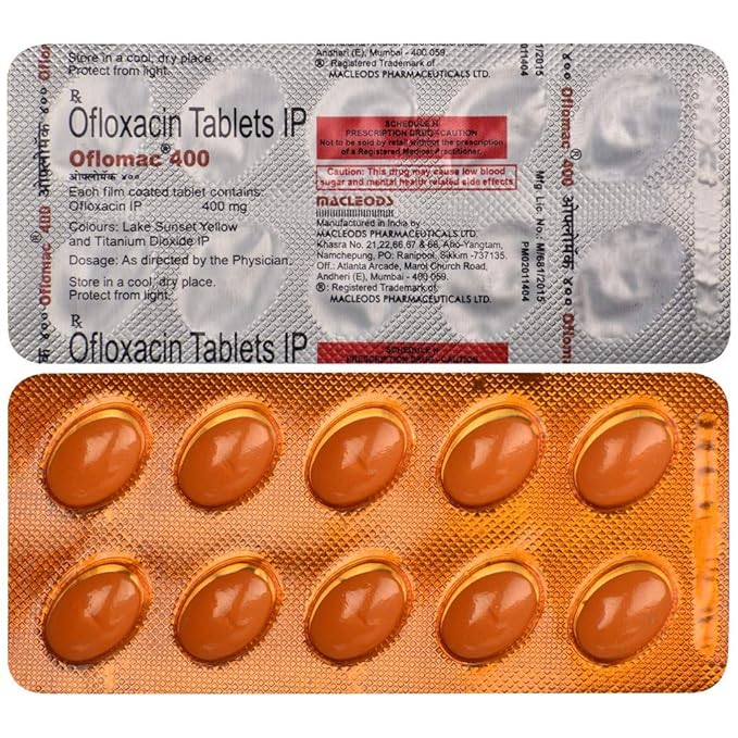 Oflomac 400 - Strip of 10 Tablets : Amazon.in: Health & Personal Care