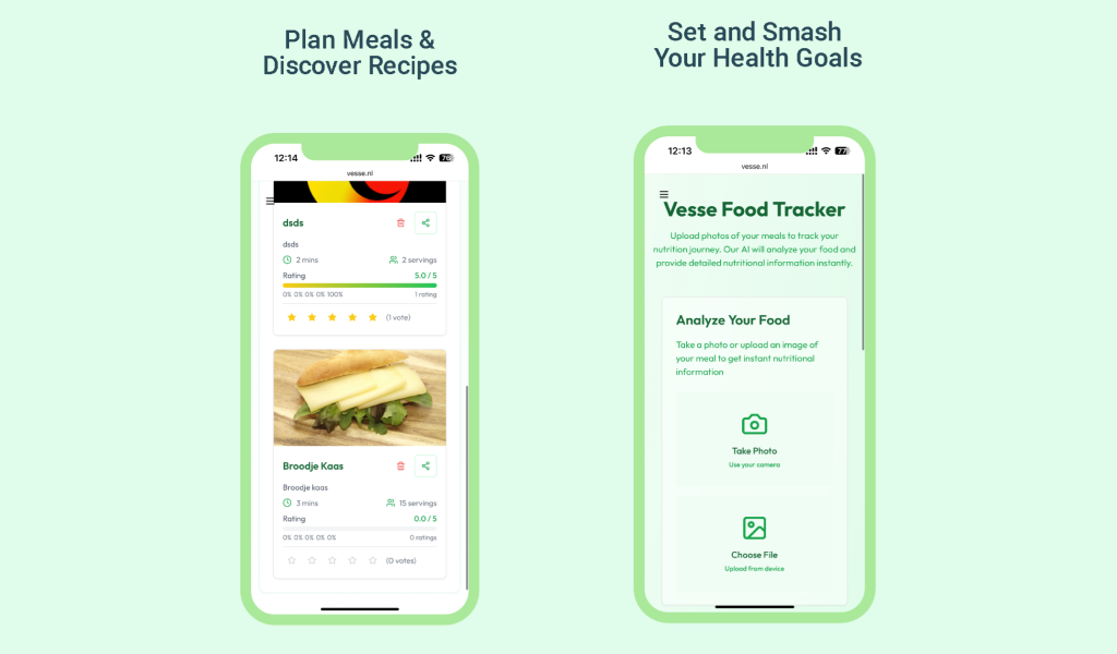 Vesse Food Tracker - App on Amazon Appstore