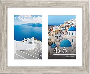 Amazon.com - Americanflat 8x10 Double Picture Frame in Driftwood ...